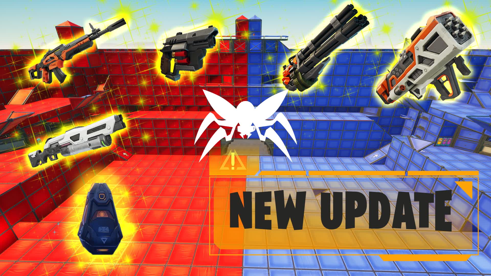 UNWIND RED VS BLUE 6011-7850-2177 by unwind - Fortnite Creative Map ...