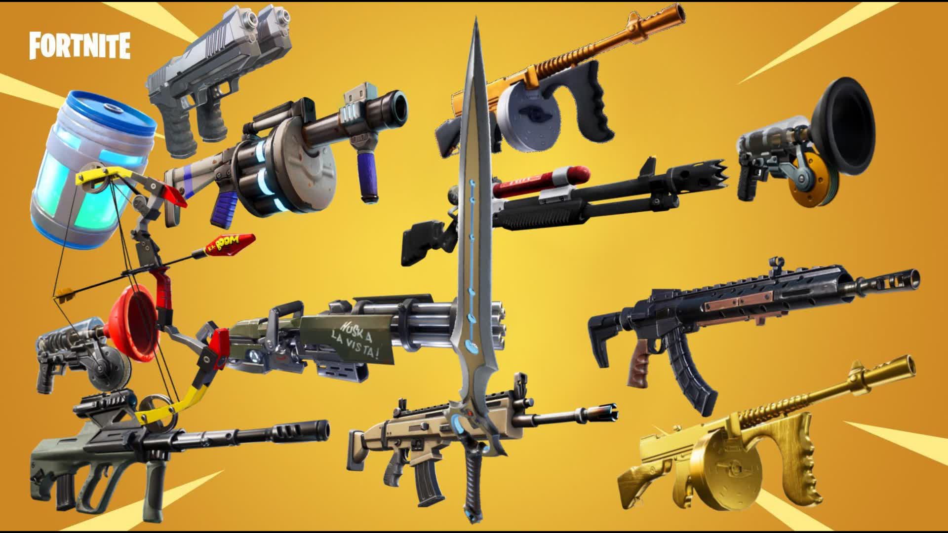 CRAZY FREE FOR ALL - ALL WEAPONS 7547-2150-3193 by danekl - Fortnite ...