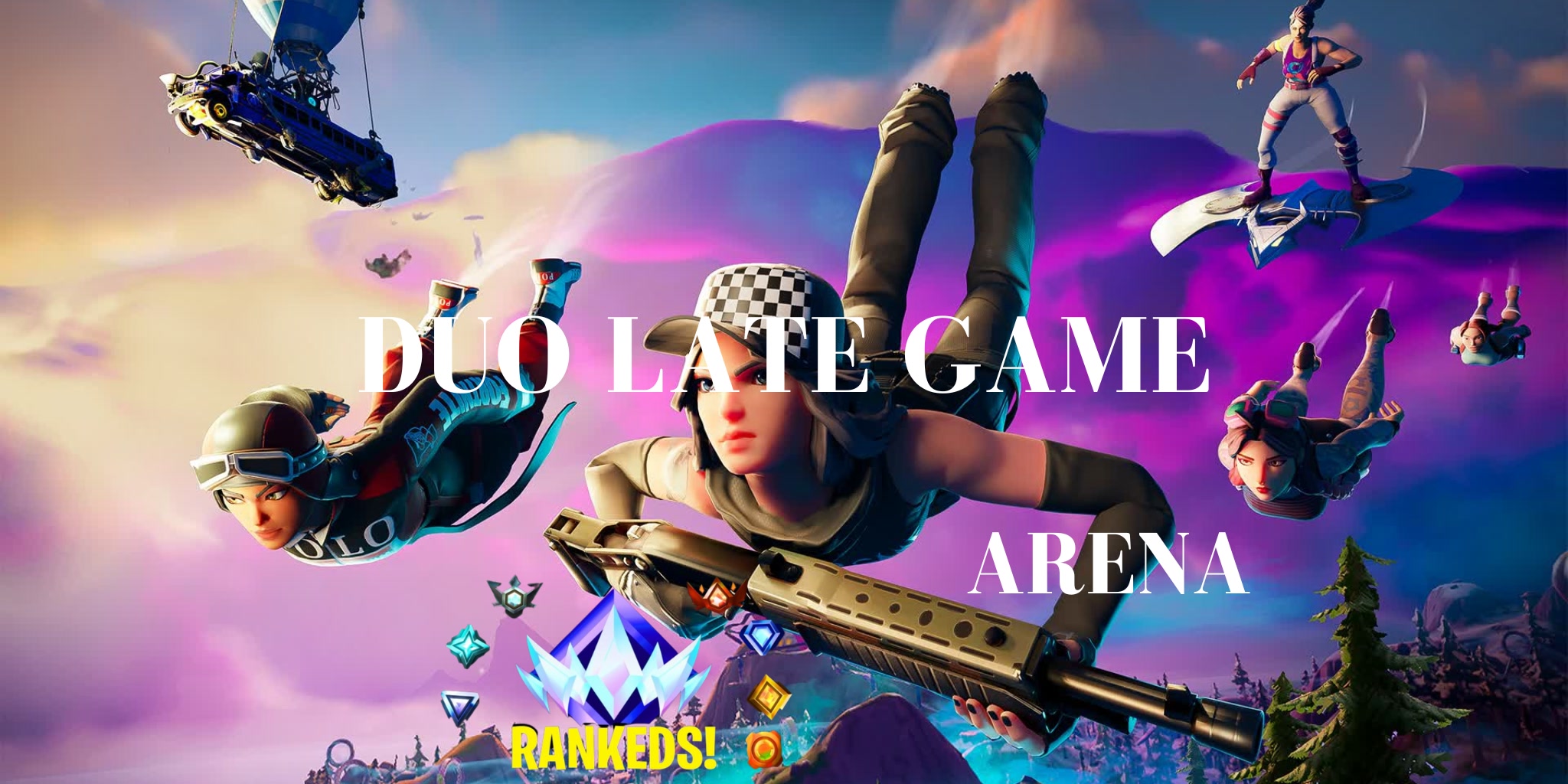 LATE GAME DUO 7673-5665-4715 by tangoma - Fortnite Creative Map Code ...