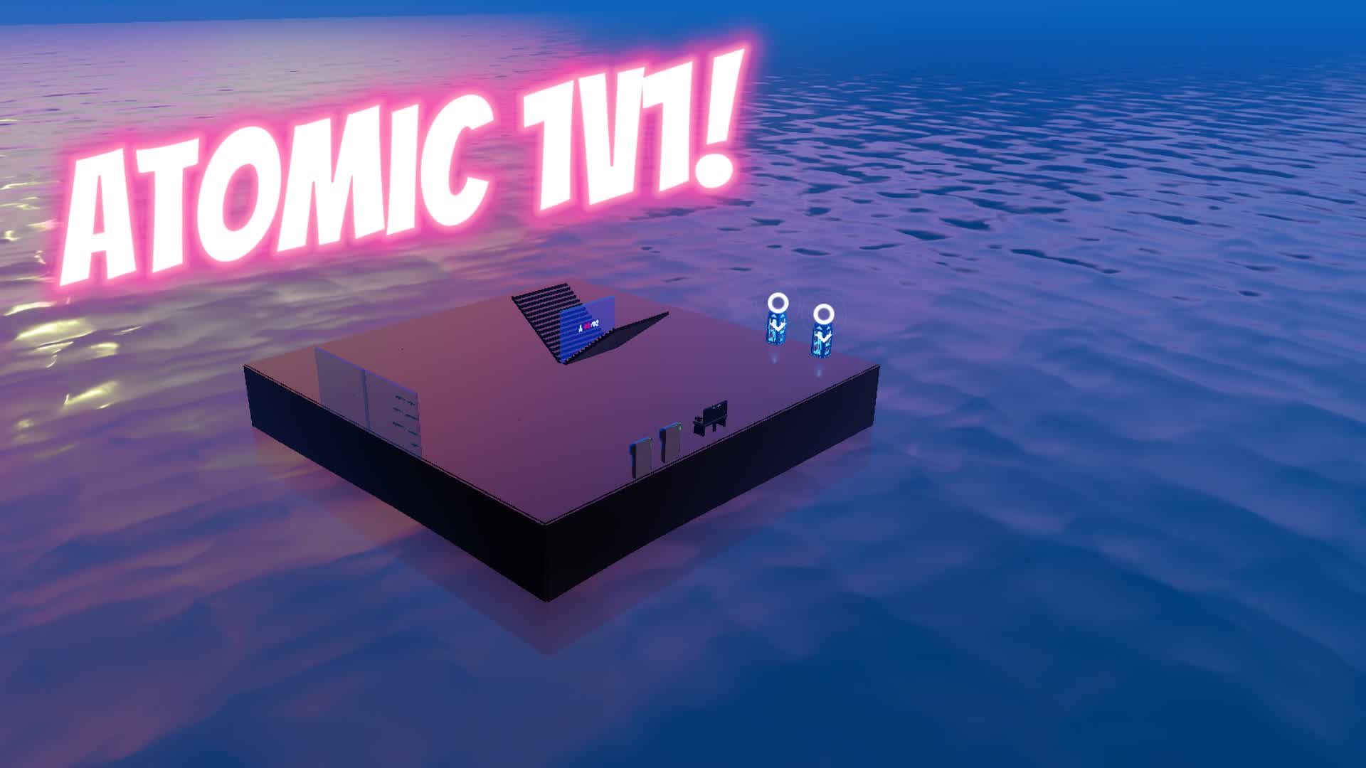 1v1 ATOMIC 8355-1761-6787 by playmoments - Fortnite Creative Map Code - Fortnite.GG