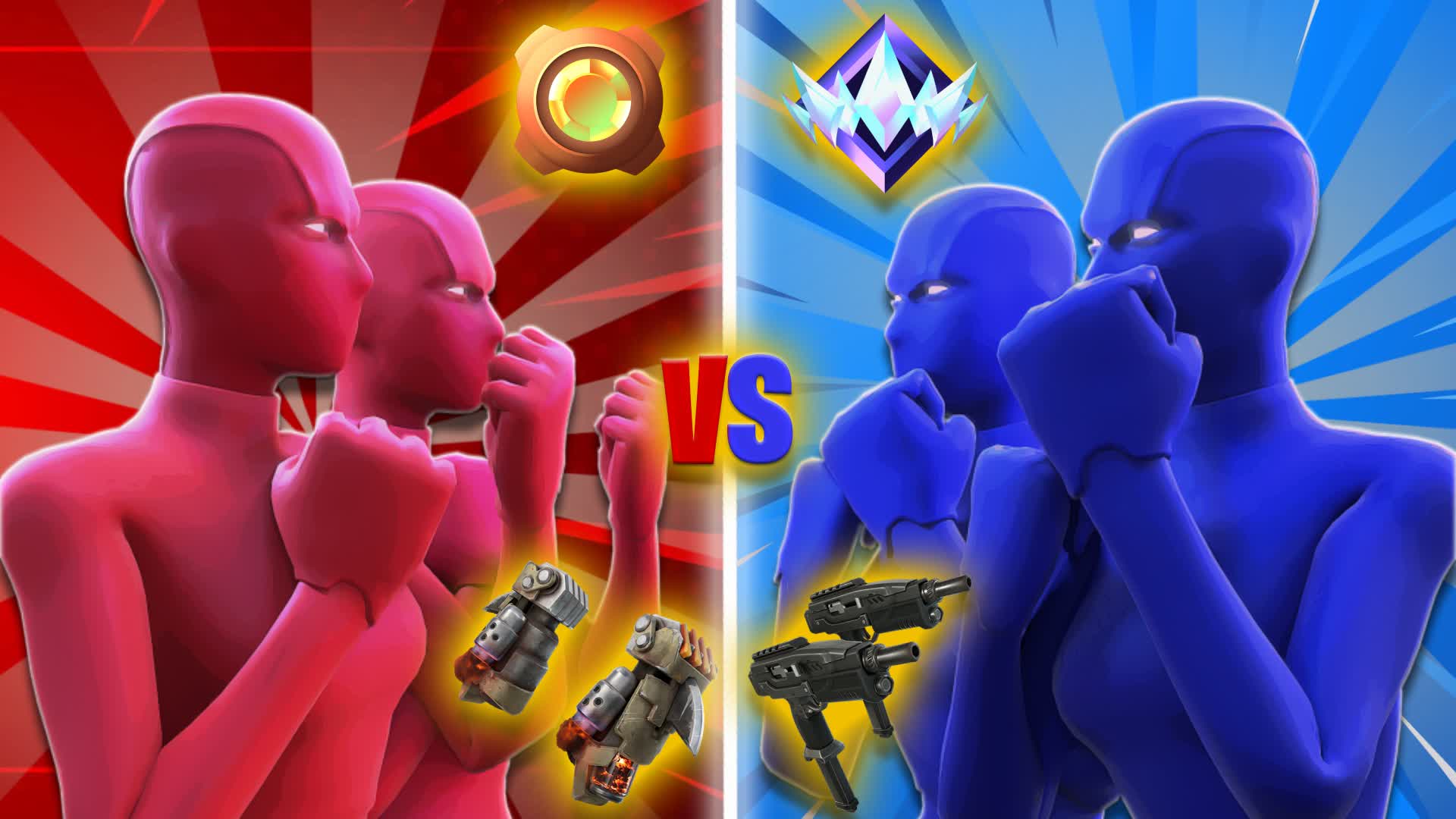 Red VS Blue Ranked Super Powers 🤯 6357-6665-2680 by daisydoodle ...