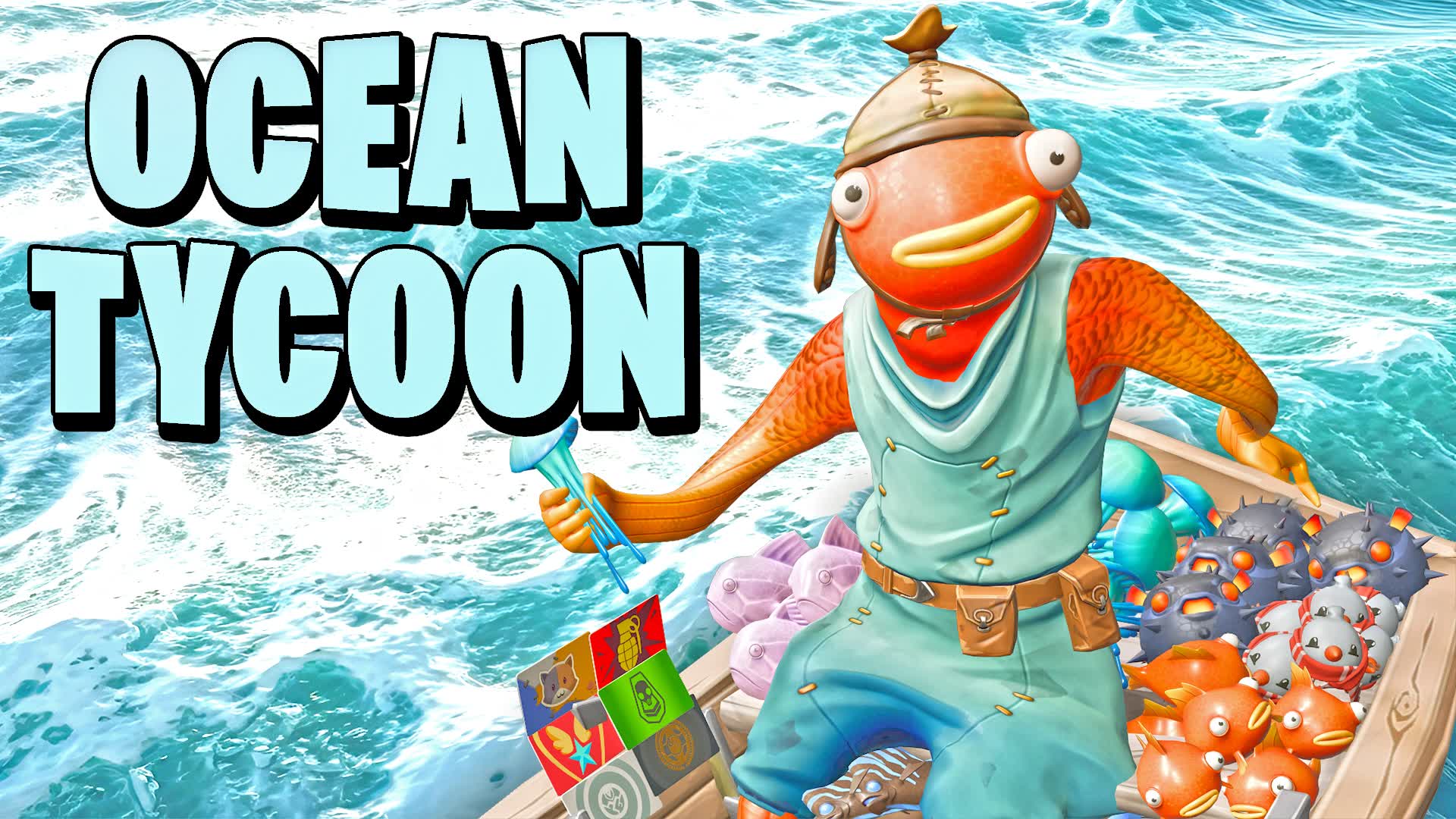 OCEAN TYCOON! 🌊 [CO-OP] 6027-0923-5725 by xraddi - フォートナイト