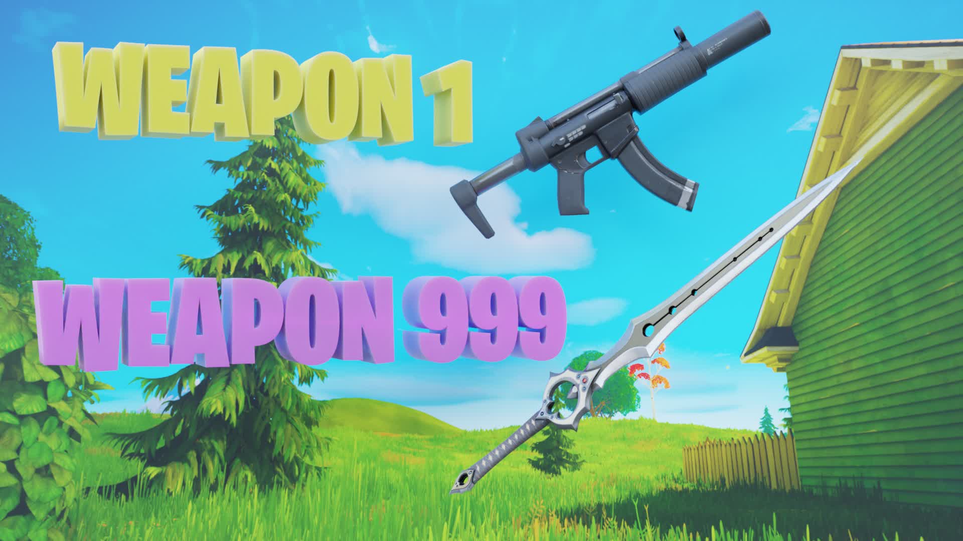 🔫 ONE SHOT GUN GAME 💥 GREASY GROVE 🏠 7929-8406-8394 by oct - Fortnite Creative Map Code ...