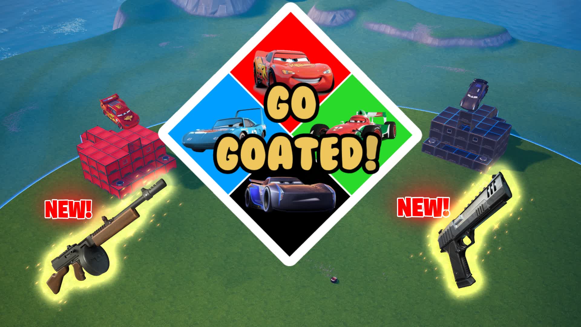 CARS GO GOATED! 🐐 ZONE WARS 🌀 9001-1784-4521 by noczi - Fortnite ...