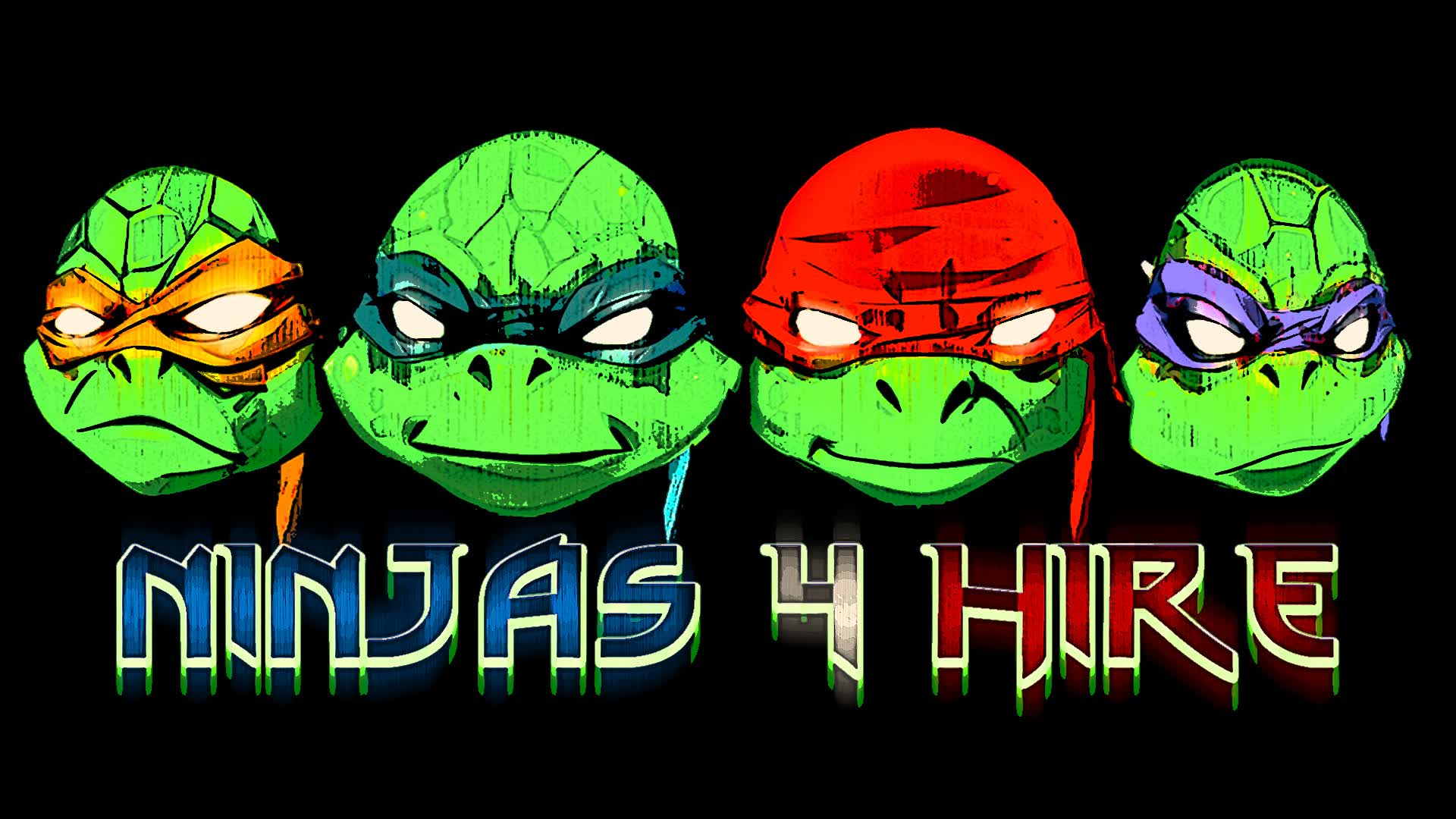 Red vs Blue : TMNT Ninjas 4 Hire 3004-9583-5715 by mjrwoody74 ...
