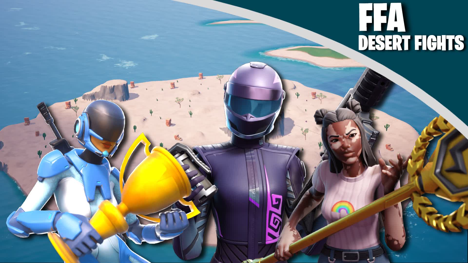 FFA - DESERT FIGHTS 🤓 5252-6446-8260 by maxsteelfn - Fortnite Creative ...