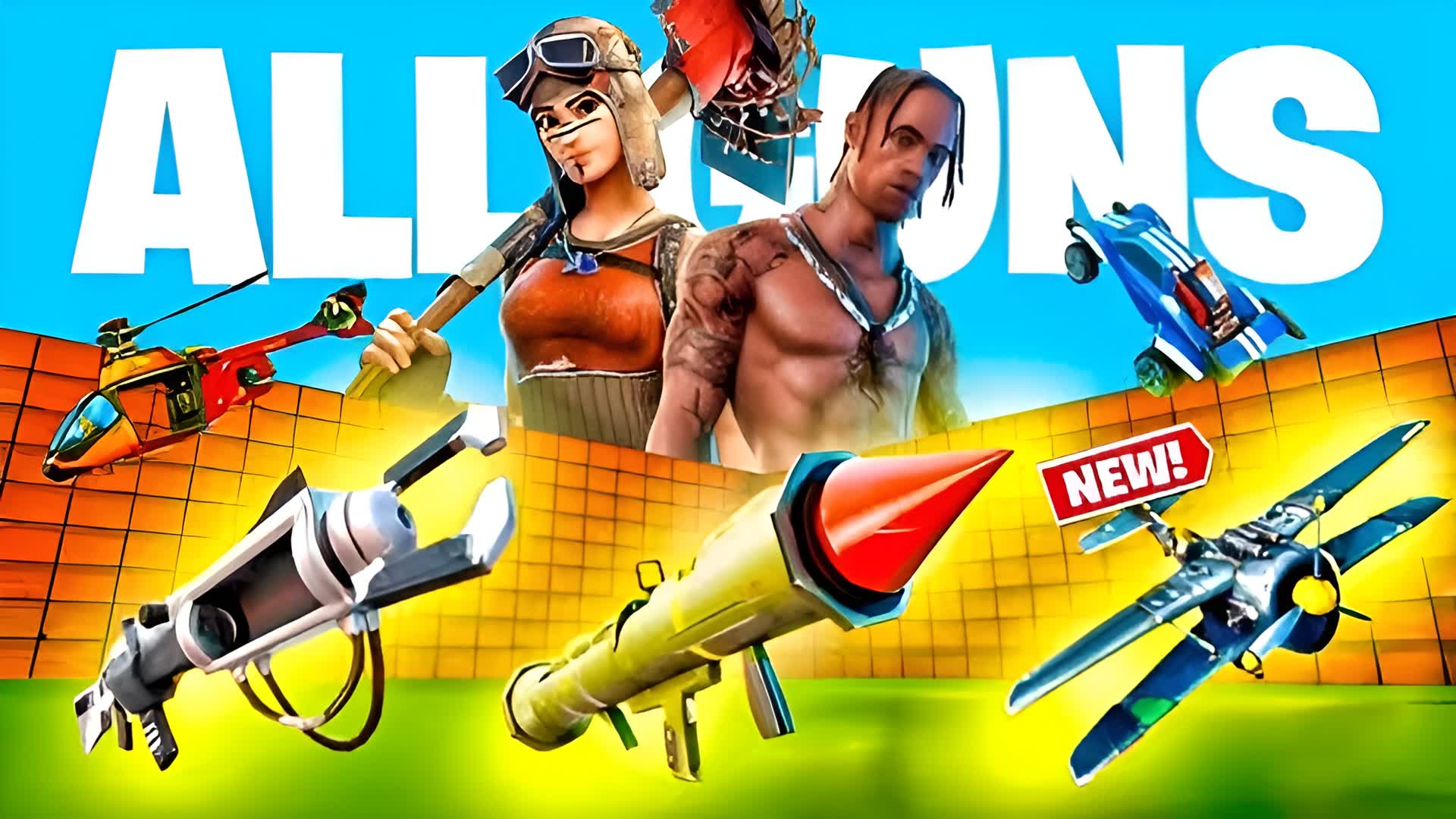 ISLAND 1V1 ALL WEAPONS & VEHICLES 6553-0914-7933 by realmrbeast ...