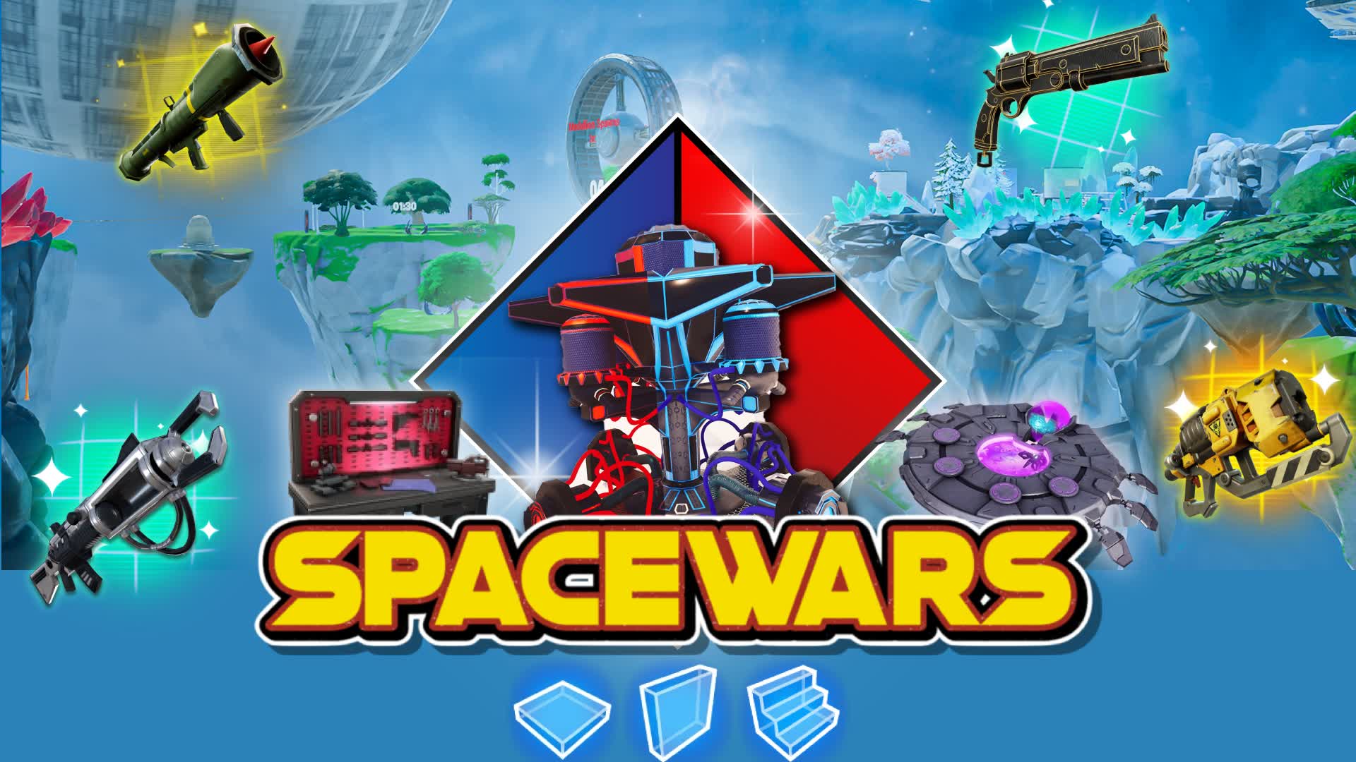 SPACEWARS 9421-2458-8825 by niterealm - Fortnite Creative Map Code - Fortnite.GG