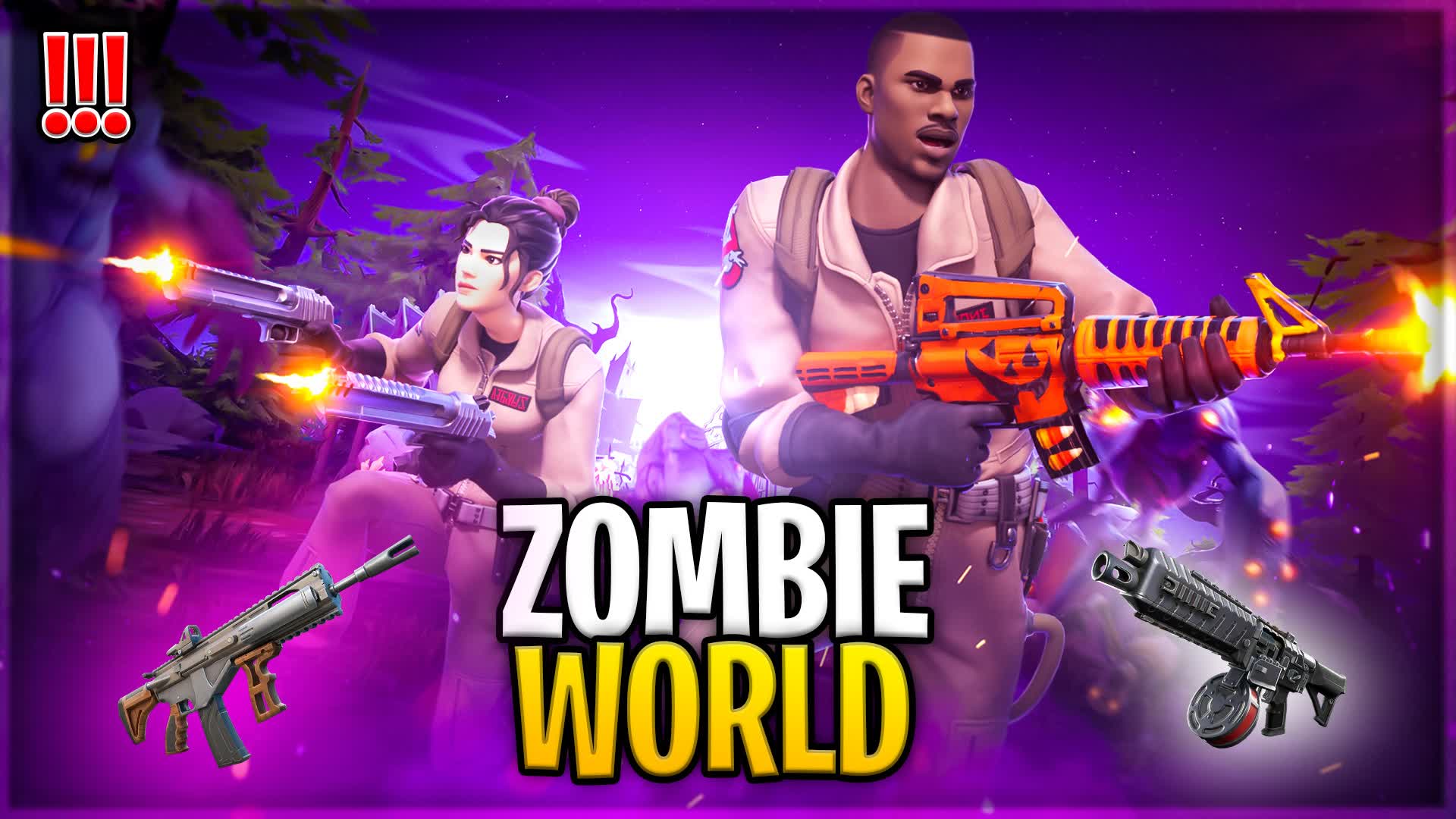 🧟ZOMBIE WORLD🧟 2199-7558-2925 by zakrzakyt - Fortnite.GG