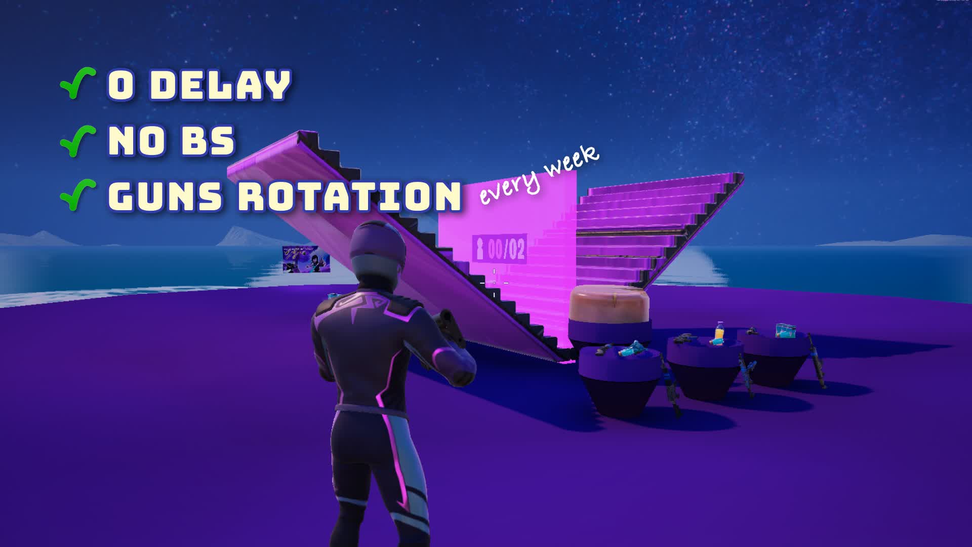 Purple Plate Rapid 1v1 5185-5540-6713 by radafn - Fortnite Creative Map ...