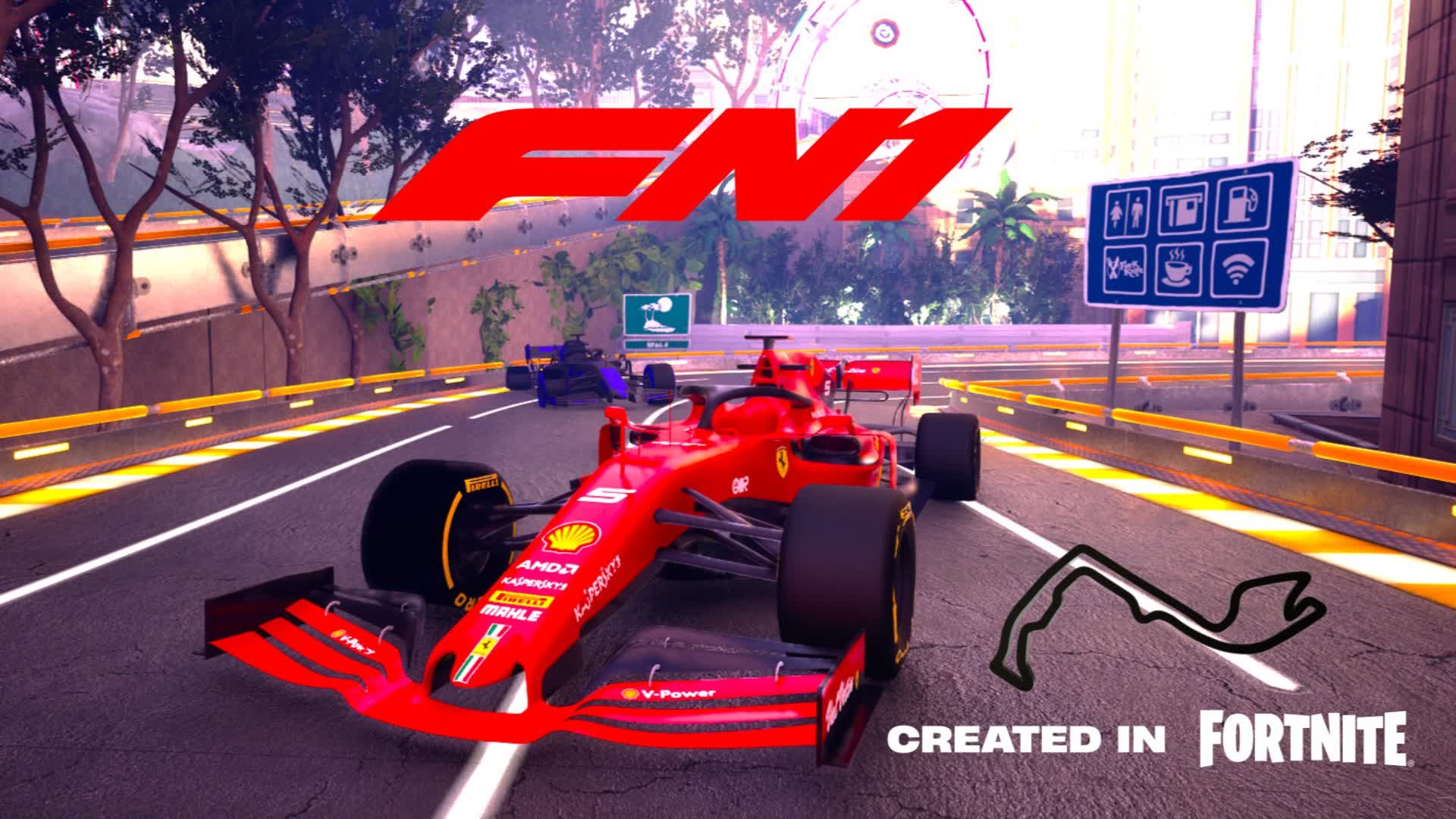 F1 FORTNITE RACING 🏎️ - MONACO 5495-2174-6934 by luka_fn - Fortnite