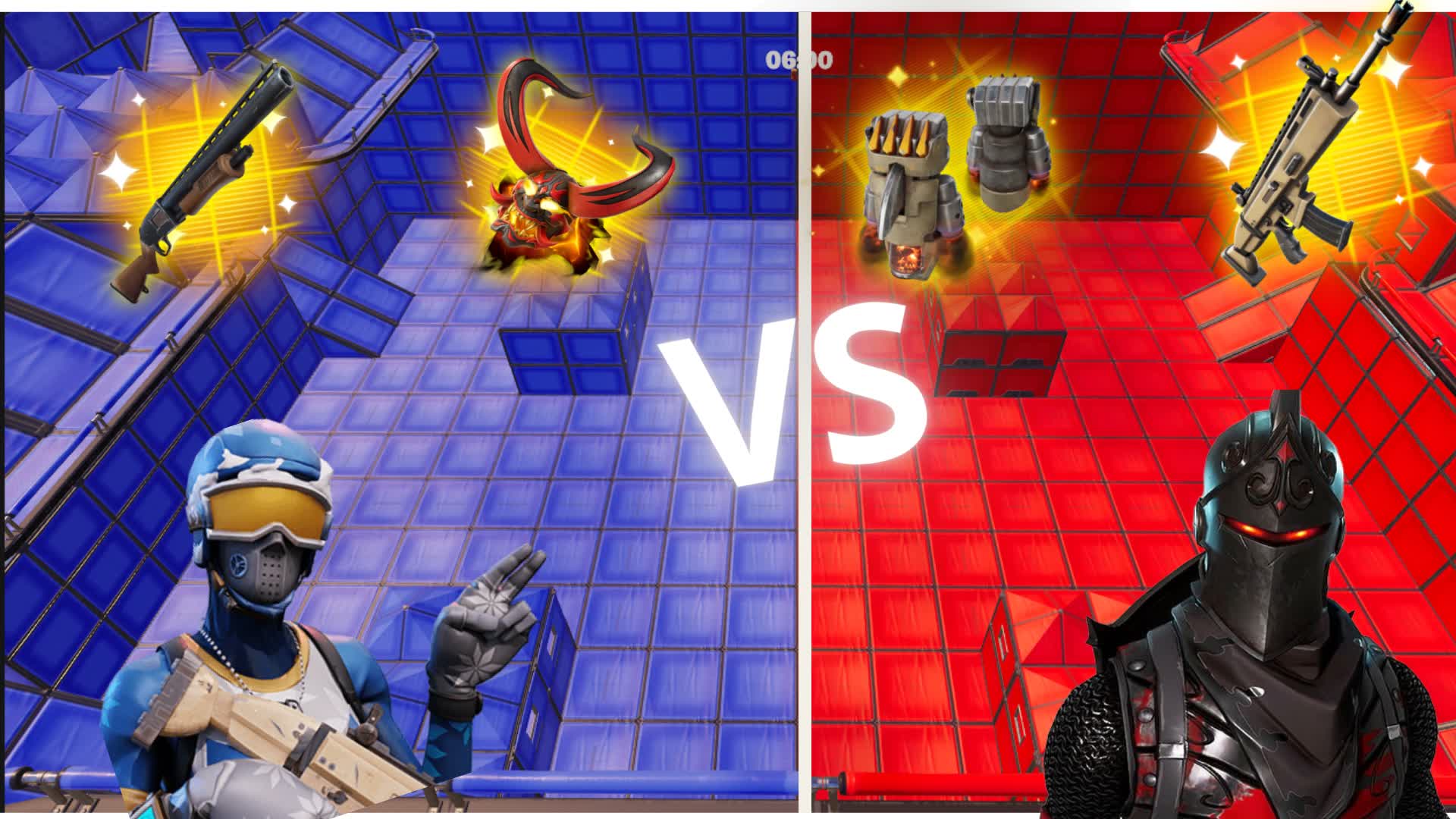 Domination🔴RED VS BLUE🔵 4586-0780-7405 by farma - Fortnite Creative Map ...