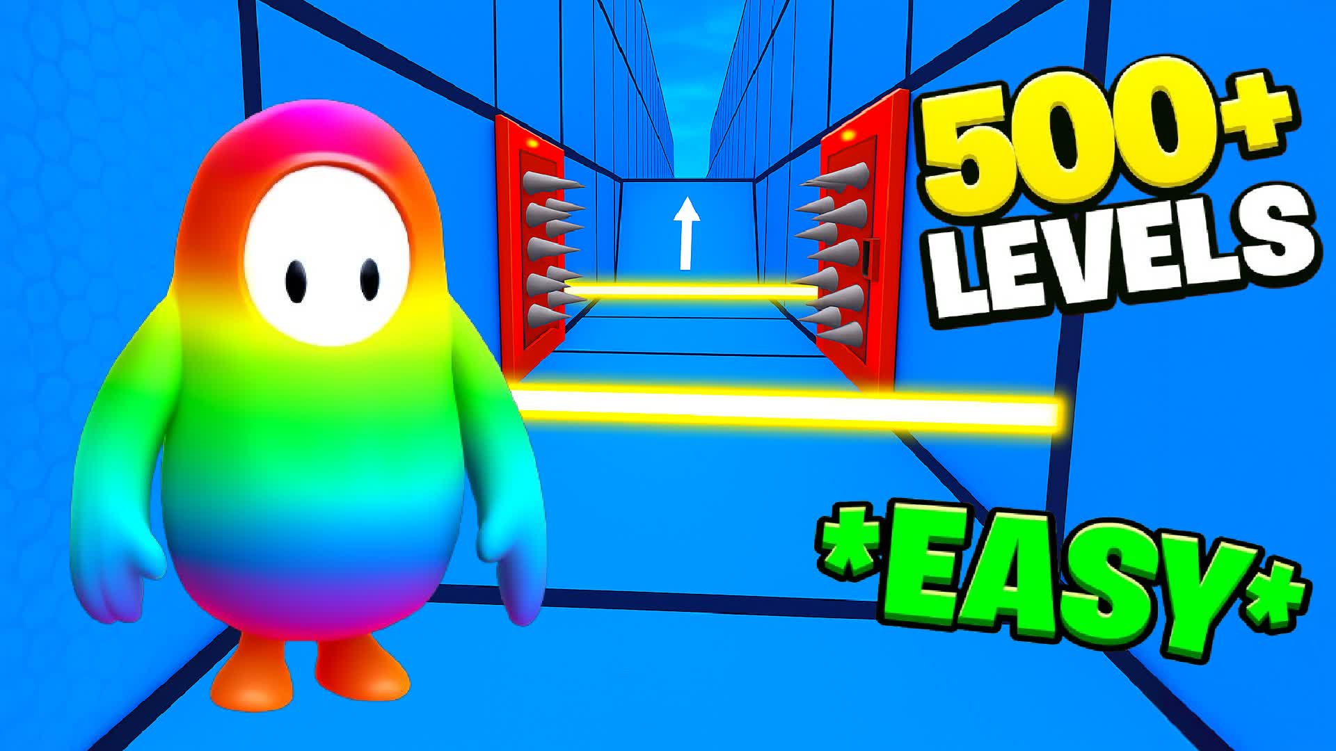 DEFAULT PARKOUR 500+⭐FALL GUYS⭐ 8473-6211-1914 by ponczekstudio - Fortnite Creative Map Code ...