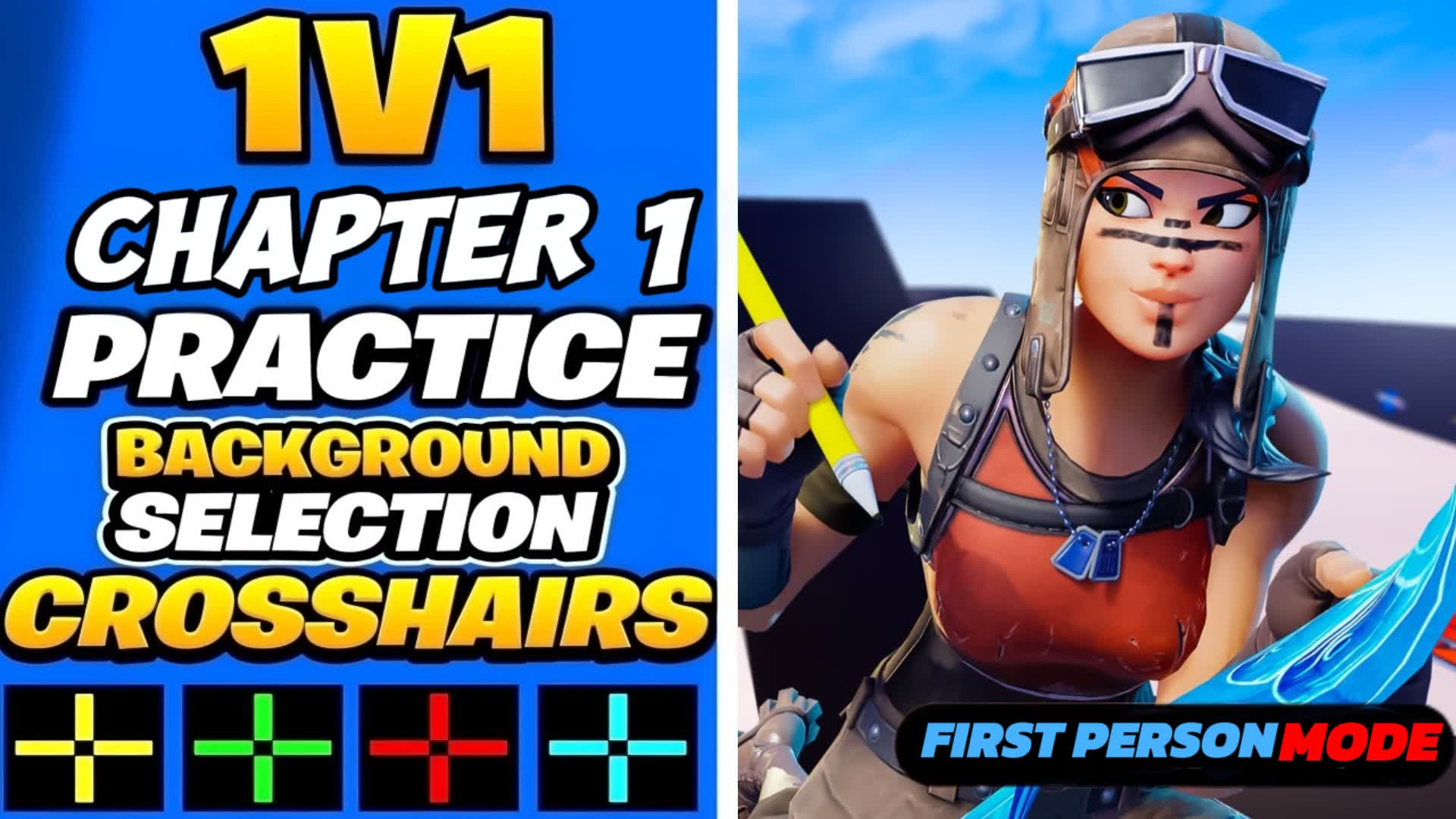 OG 1v1 CUSTOM CROSSHAIR 6044-9877-8391, de the_unknown - Fortnite