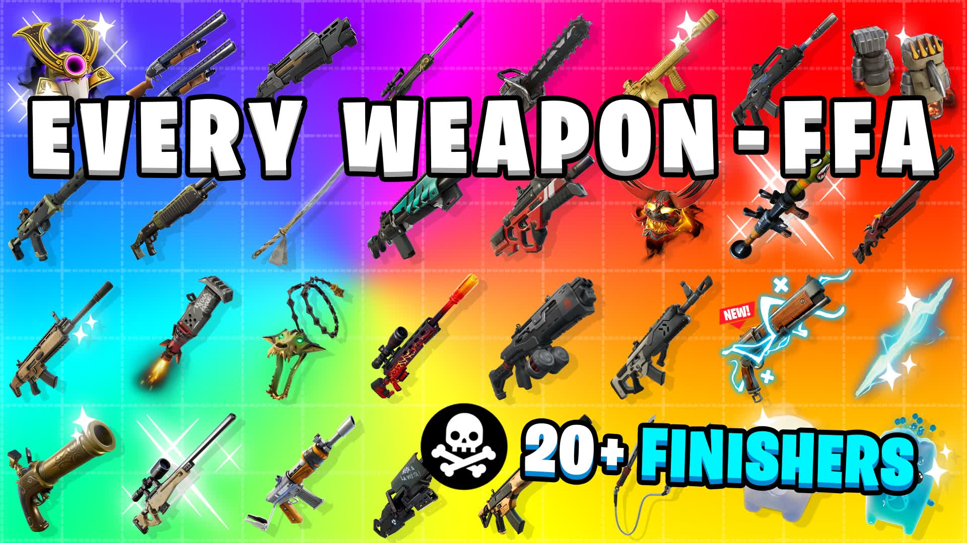 EVERY GUN 1v1 2029-1104-6673 by frogclub - Fortnite Creative Map Code - Fortnite.GG