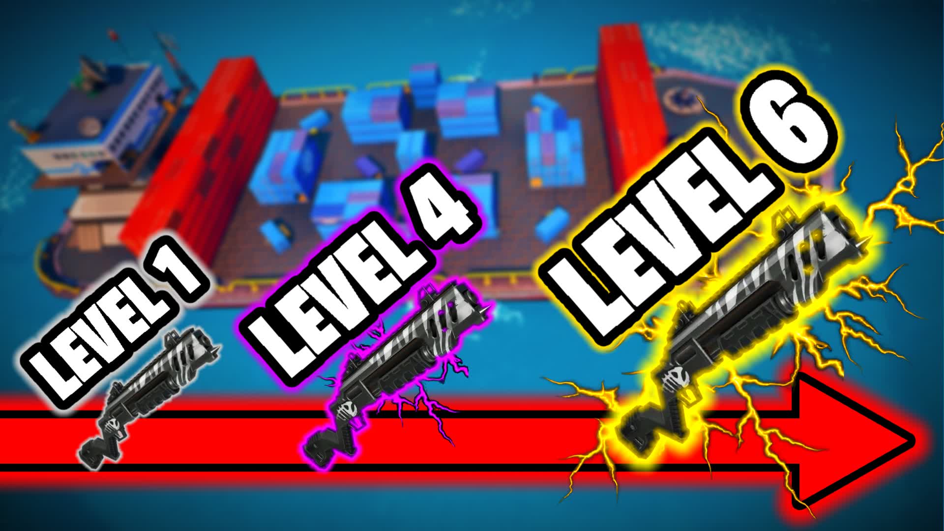 GUN GAME - 🔫 Shipment 🚢 8222-0518-7718 by ackbars - Fortnite Creative Map Code - Fortnite.GG