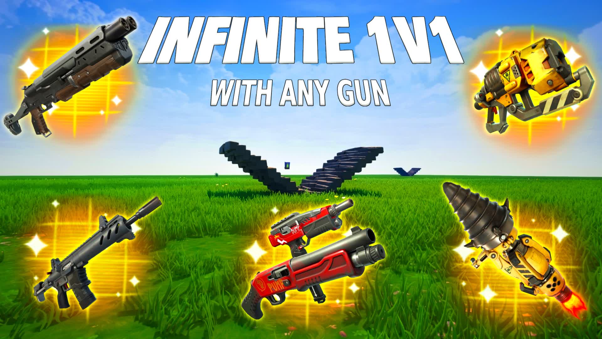INFINITE 1V1 WITH ANY GUN🌟 4198-8258-2463 by isolo - Fortnite