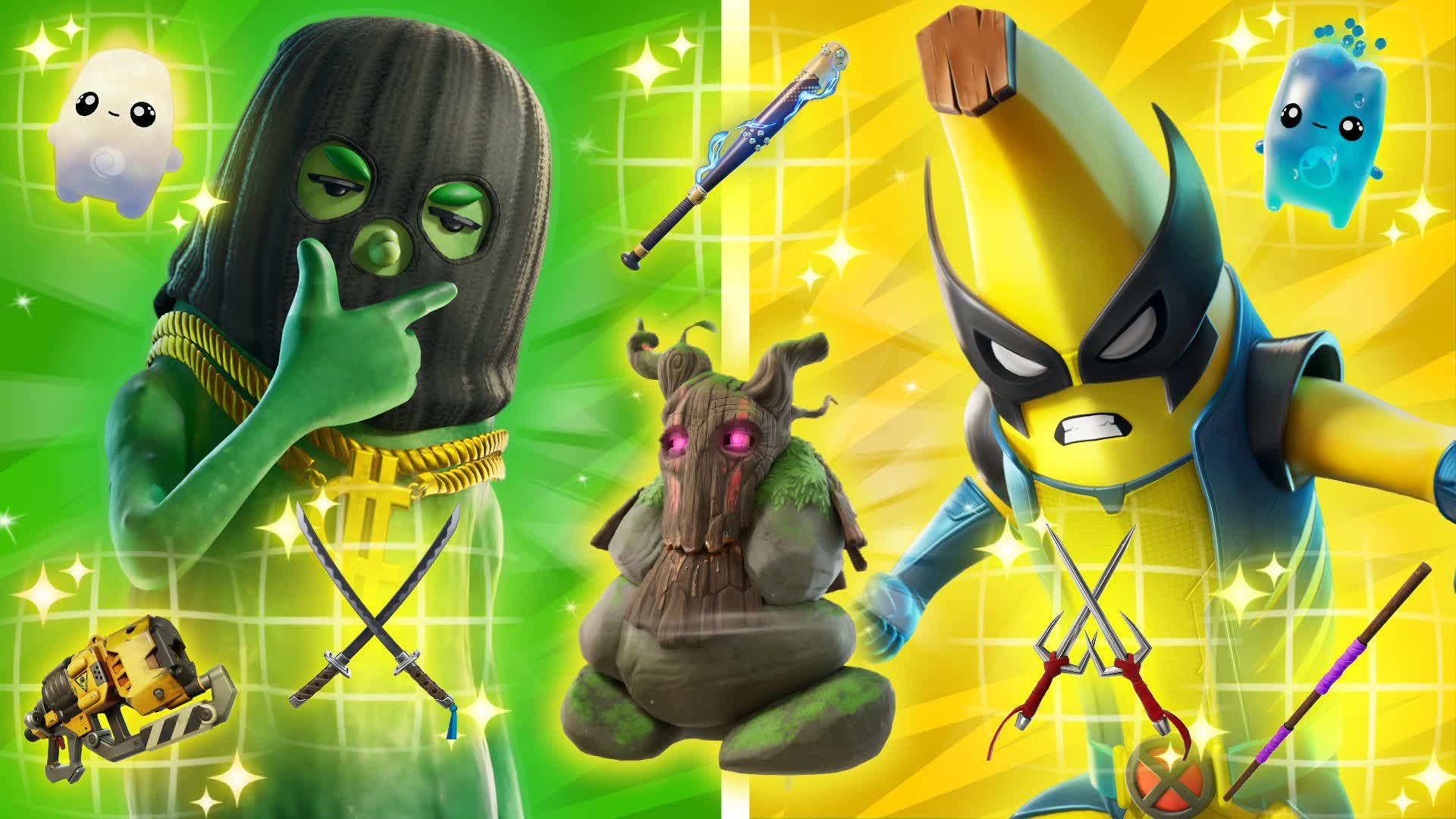 TMNT BIG DILL VS PEELY 🥒🍌 8167-3554-9644 by enigma.yt - Fortnite ...