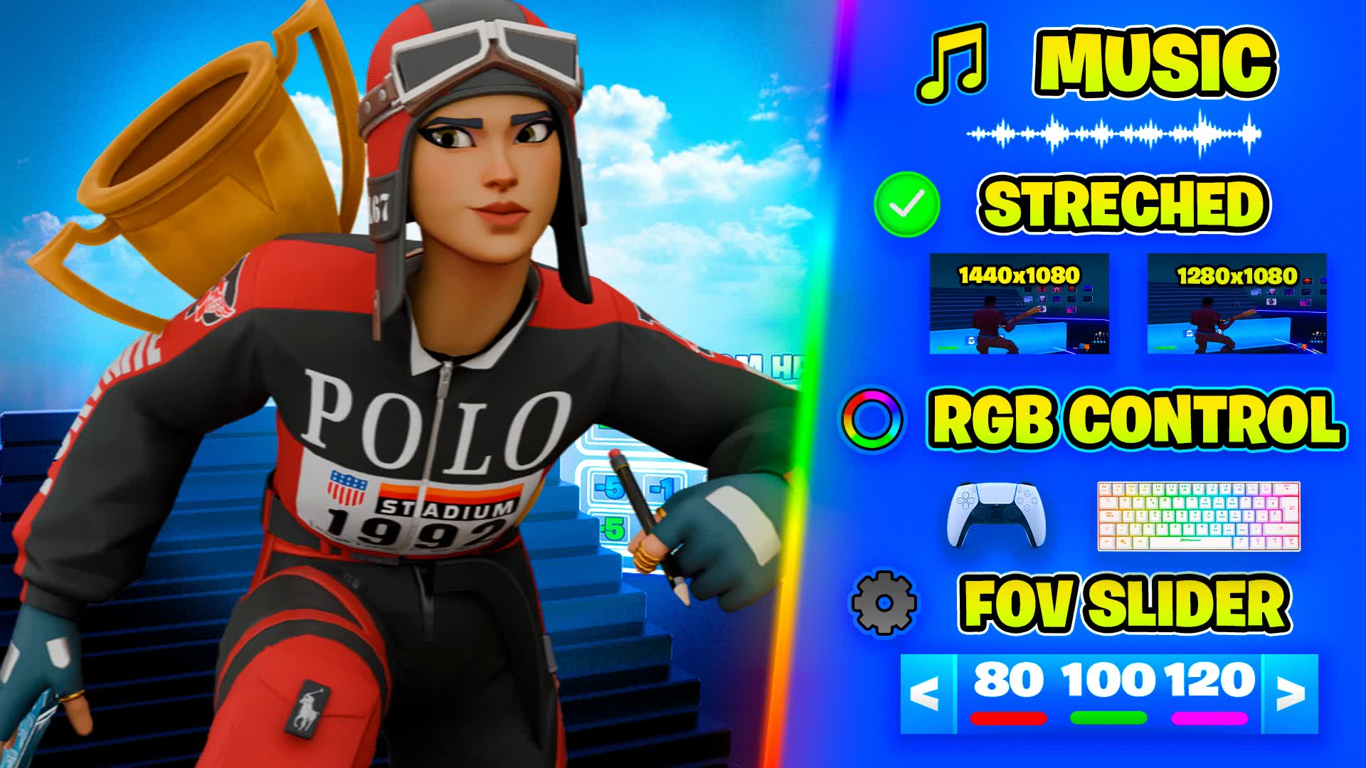 CUSTOM RGB 1V1 [RANKED] 🎯 0249-9489-5866 من ابتكار x-ray - Fortnite