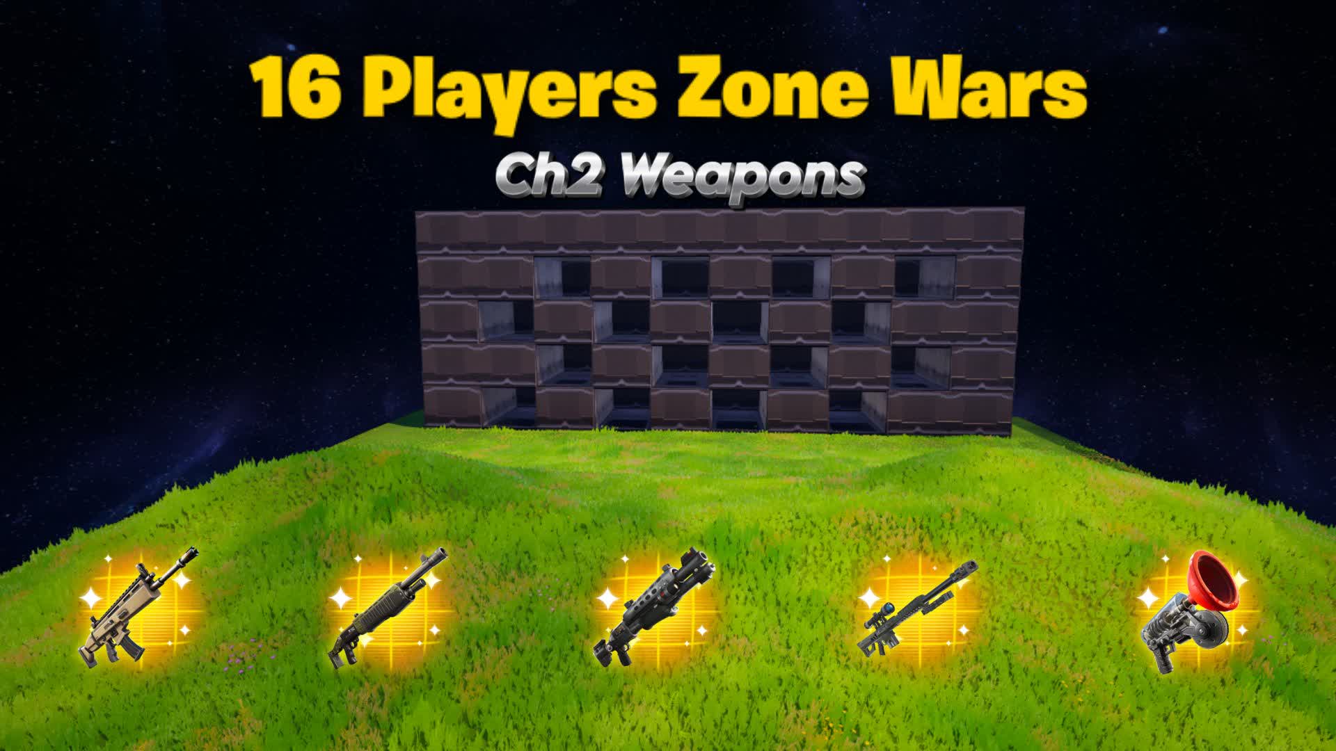 16 Player Zone Wars [Ch2] 2455-9734-4206 by thesabz - Fortnite Creative ...