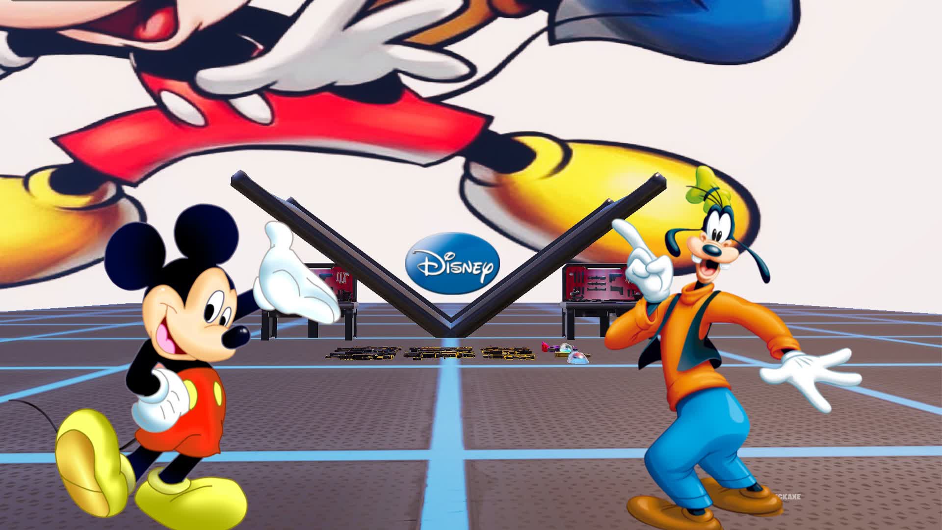 Mickey and Goofy FFA 0545-5233-3057 من ابتكار zestfulproov - Fortnite