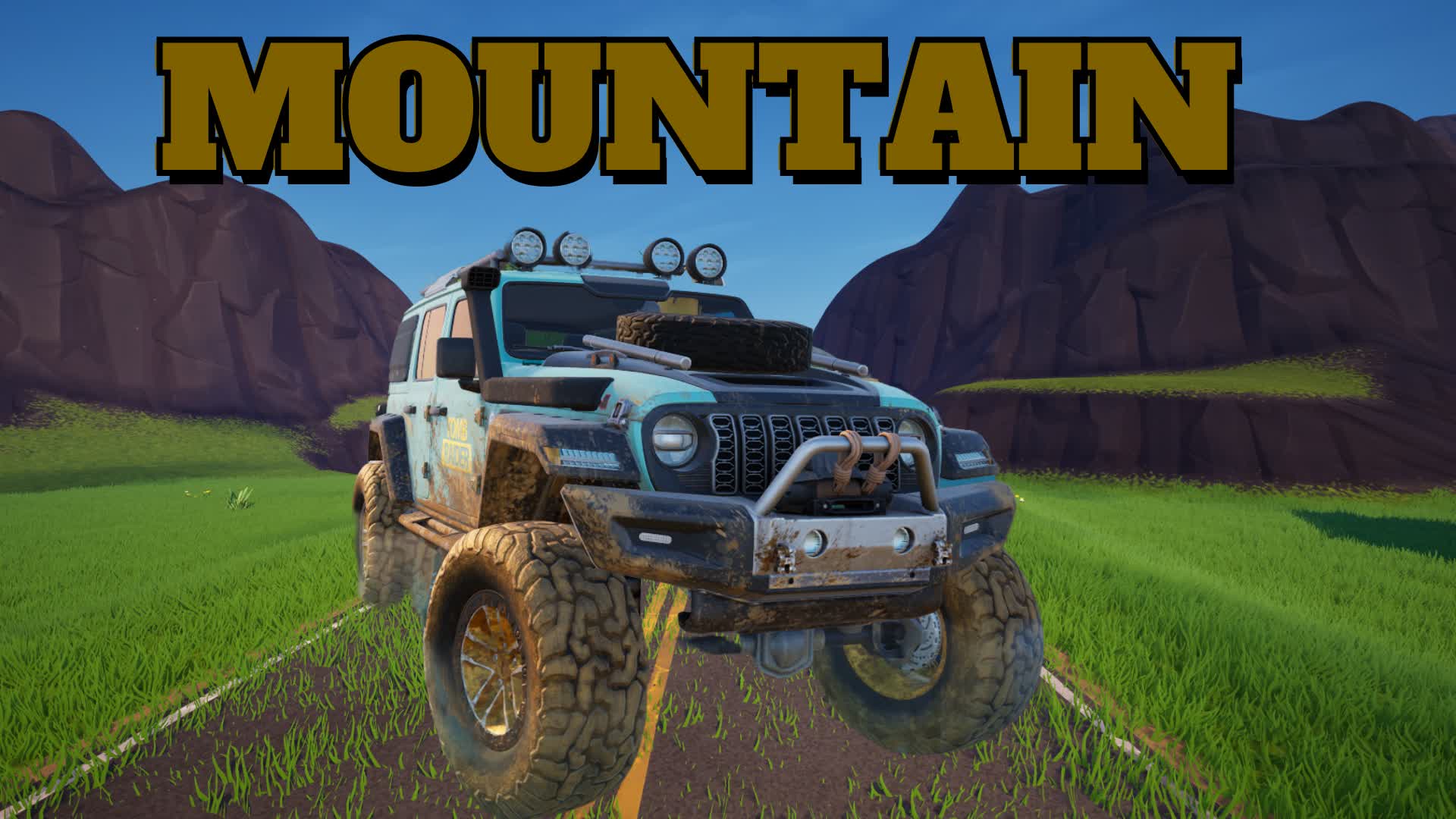 MOUNTAIN ROAD DRIVE 13 3406-5927-0784 by water_2000 - Fortnite Creative ...