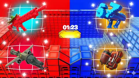 🔥 SAVAGE RED VS BLUE 🔴🔵 5795-5648-1109 by zeliha - Fortnite