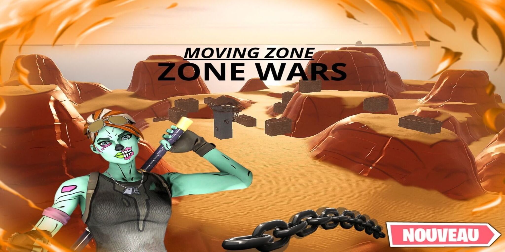 ZONE WARS MOVING ZONE 7883-8554-3879 by eroxxrr - Fortnite Creative Map ...