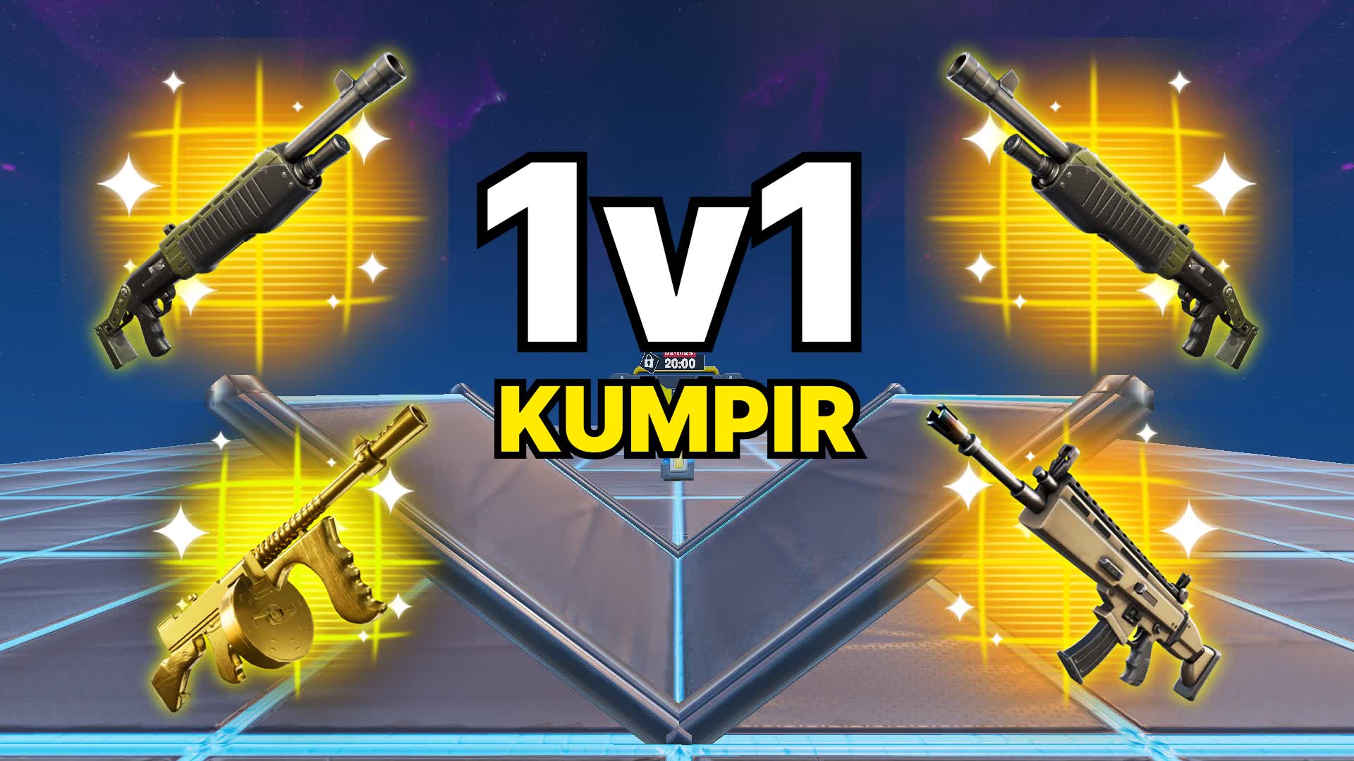 BUILD FIGHT 1v1 (Kumpir) 1701-7546-8394 by kumpir - Fortnite Creative Map Code - Fortnite.GG