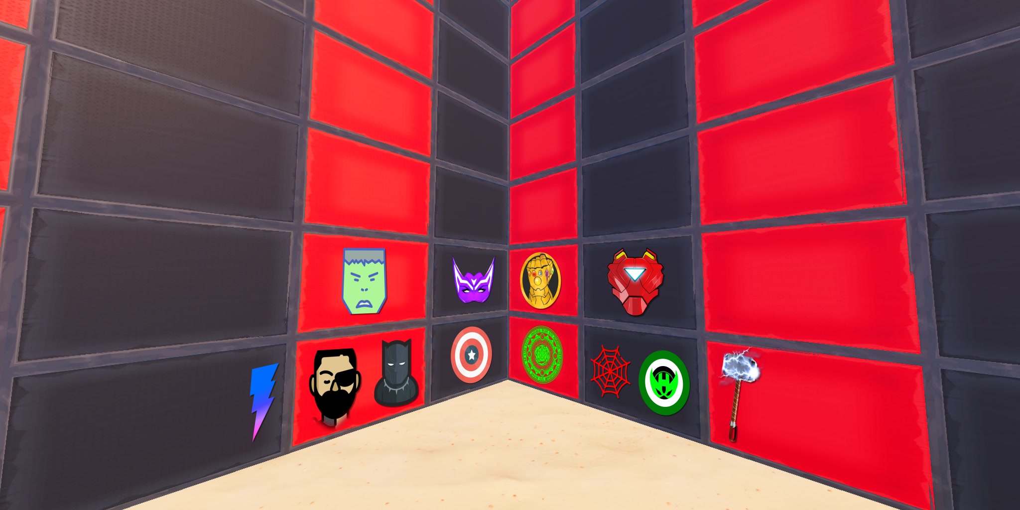 🦸AVENGERS HEROES FFA 🔫 0831-9477-9005 by vicefn - Fortnite Creative Map ...