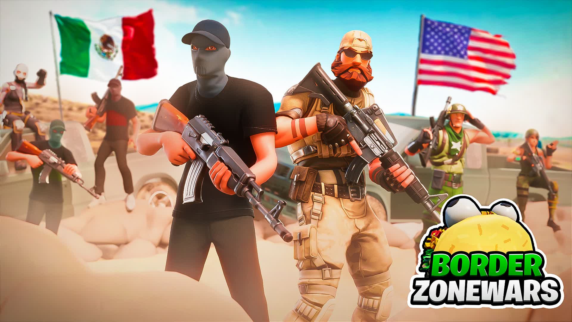MEXICO BORDER ZONEWARS🌮 3324-7634-1491 by crazyggs - Fortnite Creative ...