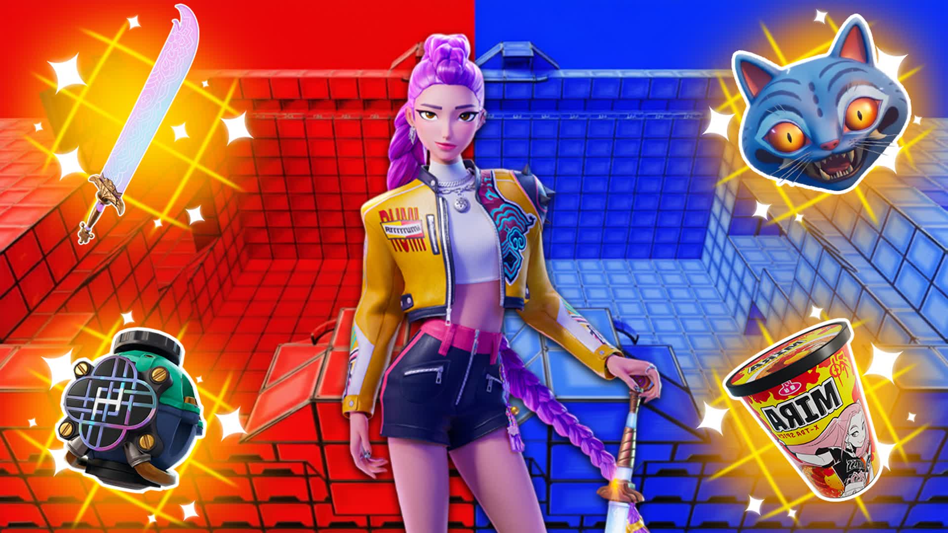 KPOP HUNTERS RED VS BLUE OMG WOW 🔴🔵 4654-5625-3074 by 1v1.1.1v1v1 ...