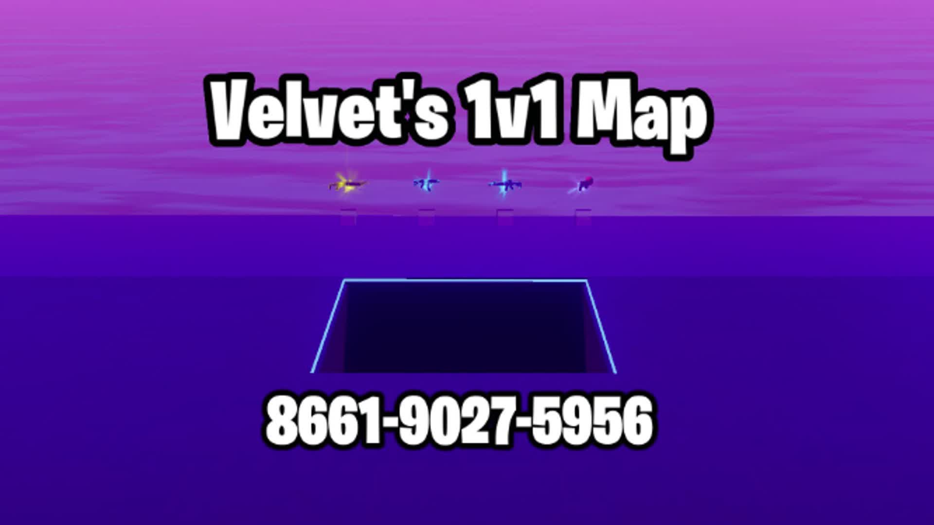 Velvet's 1v1 Map 8661-9027-5956 by velv - Fortnite.GG