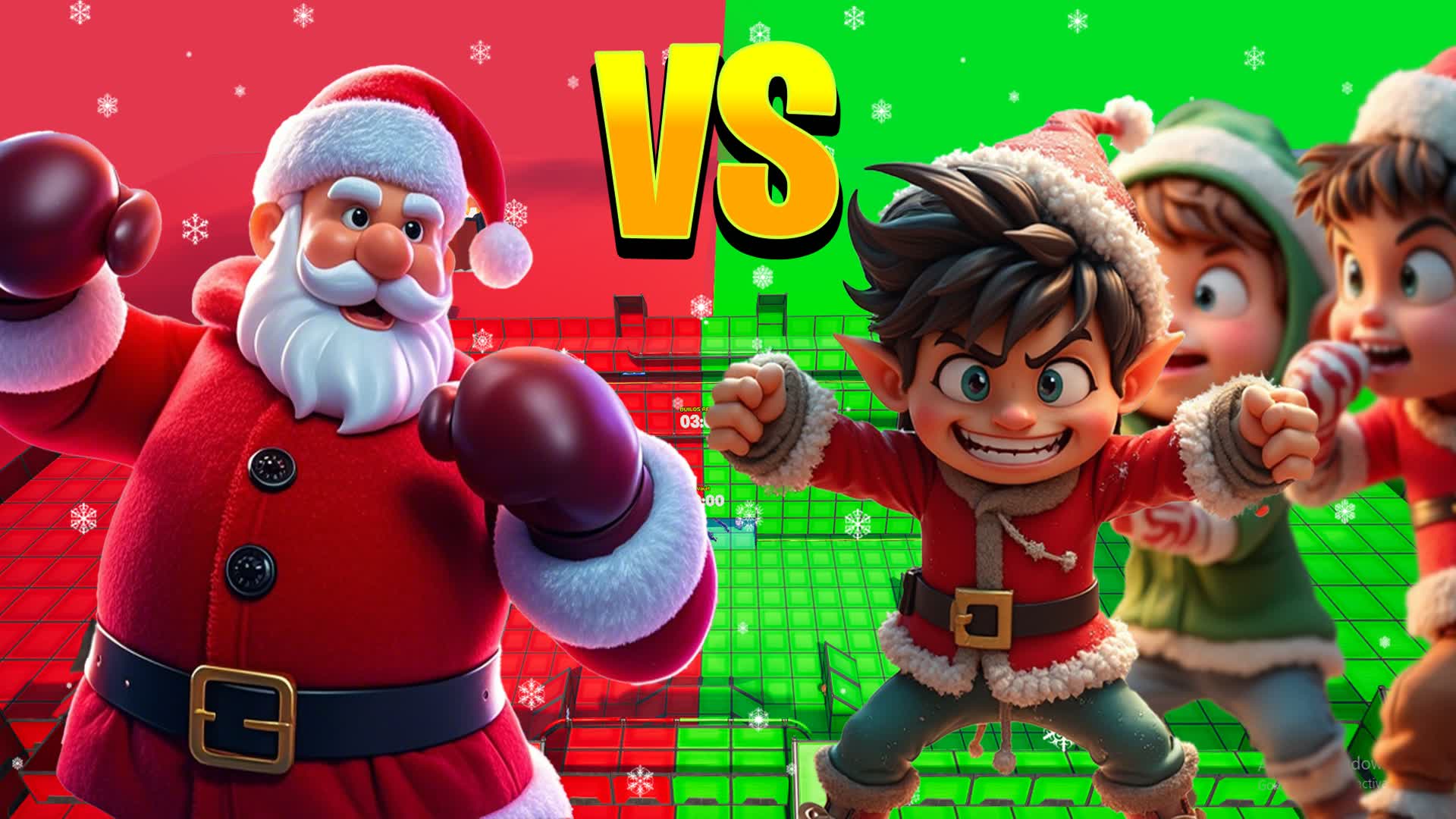 🎅 SANTA VS NAUGHTY KIDS 😈 0458-3808-9660 by minizoo - Fortnite Creative ...