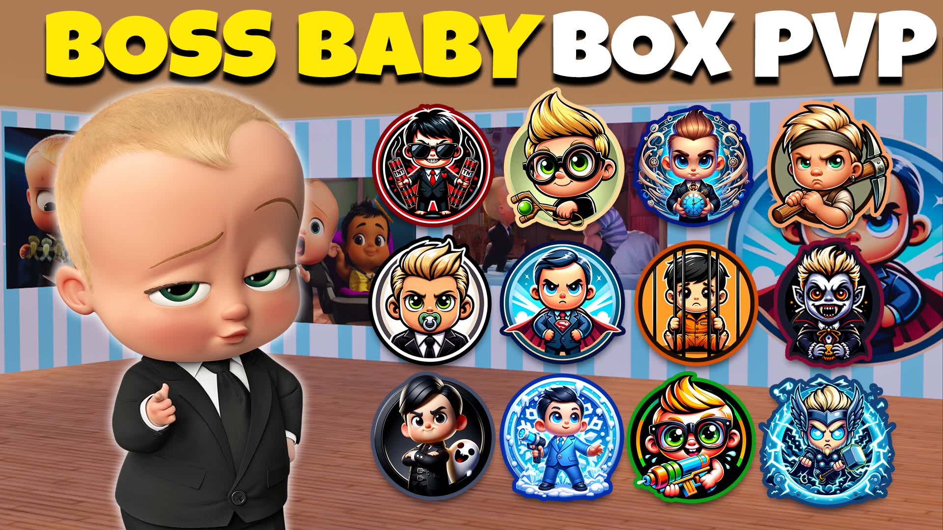 👶 BOSS BABY BOX PVP 📦 - 1274-6547-4119 | Fortnite Zone