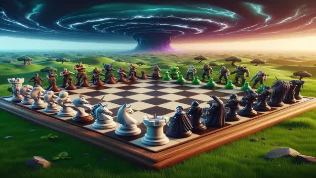1v1 Chess Buildfight 6039-9390-7949 di xnewt - Fortnite