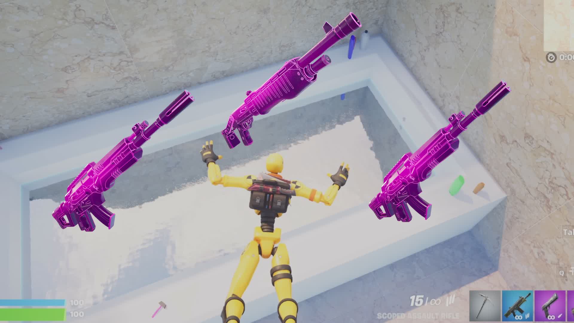 Bathroom Brawl 5665-0295-3182 by cl0by - Fortnite Creative Map Code ...