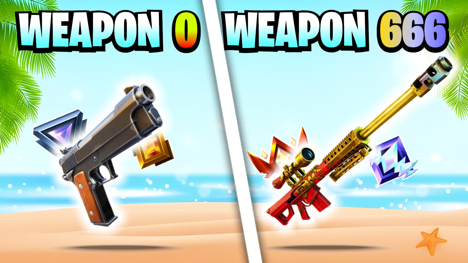 🏖️SUMMER🔫GUN GAME🎯ONE SHOT - 0214-7026-1936 | Fortnite Zone