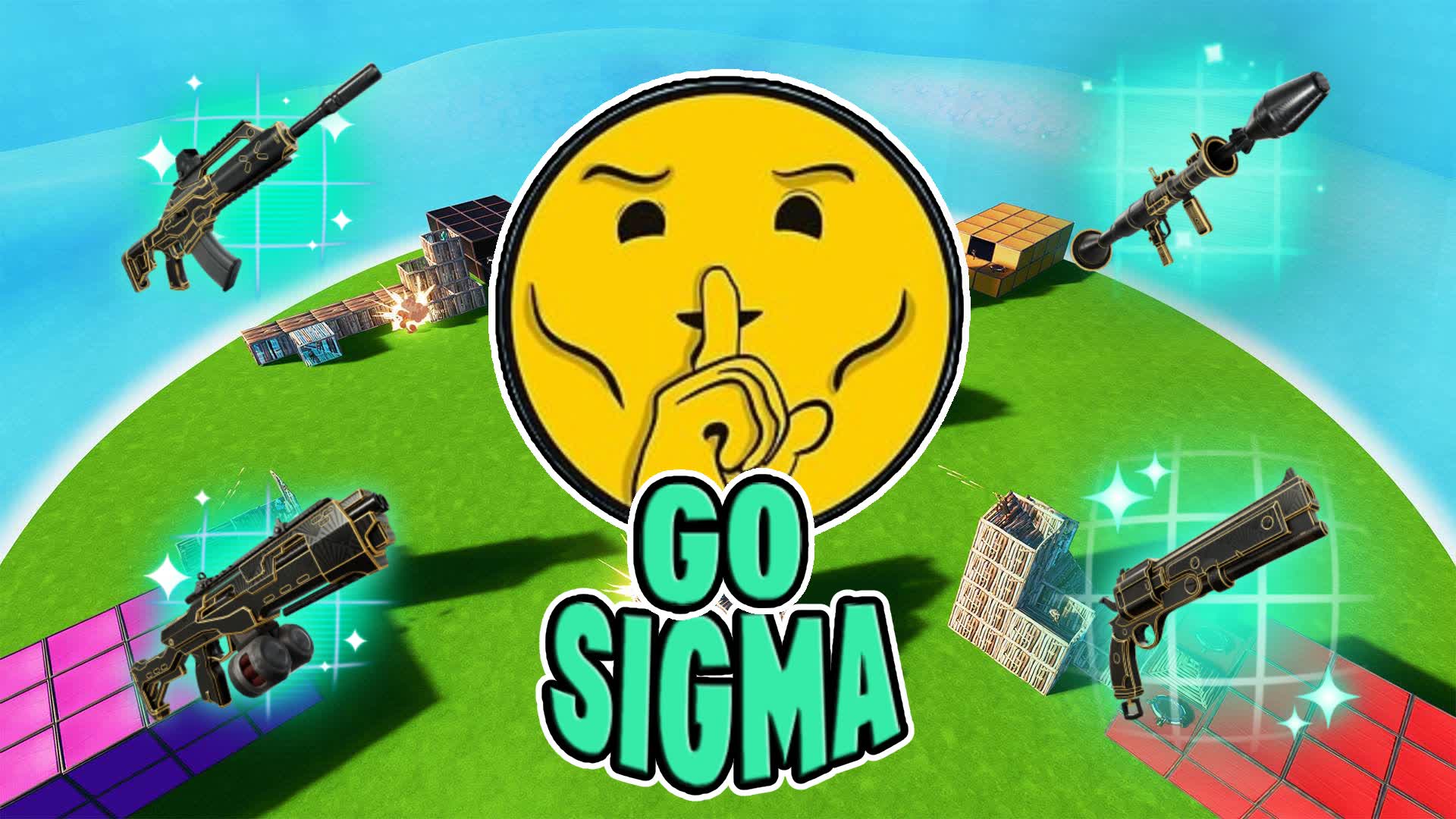 🐐 GO SIGMA! Zone Wars 🌀 5295-1111-7900 by exr1y - Fortnite Creative Map Code - Fortnite.GG