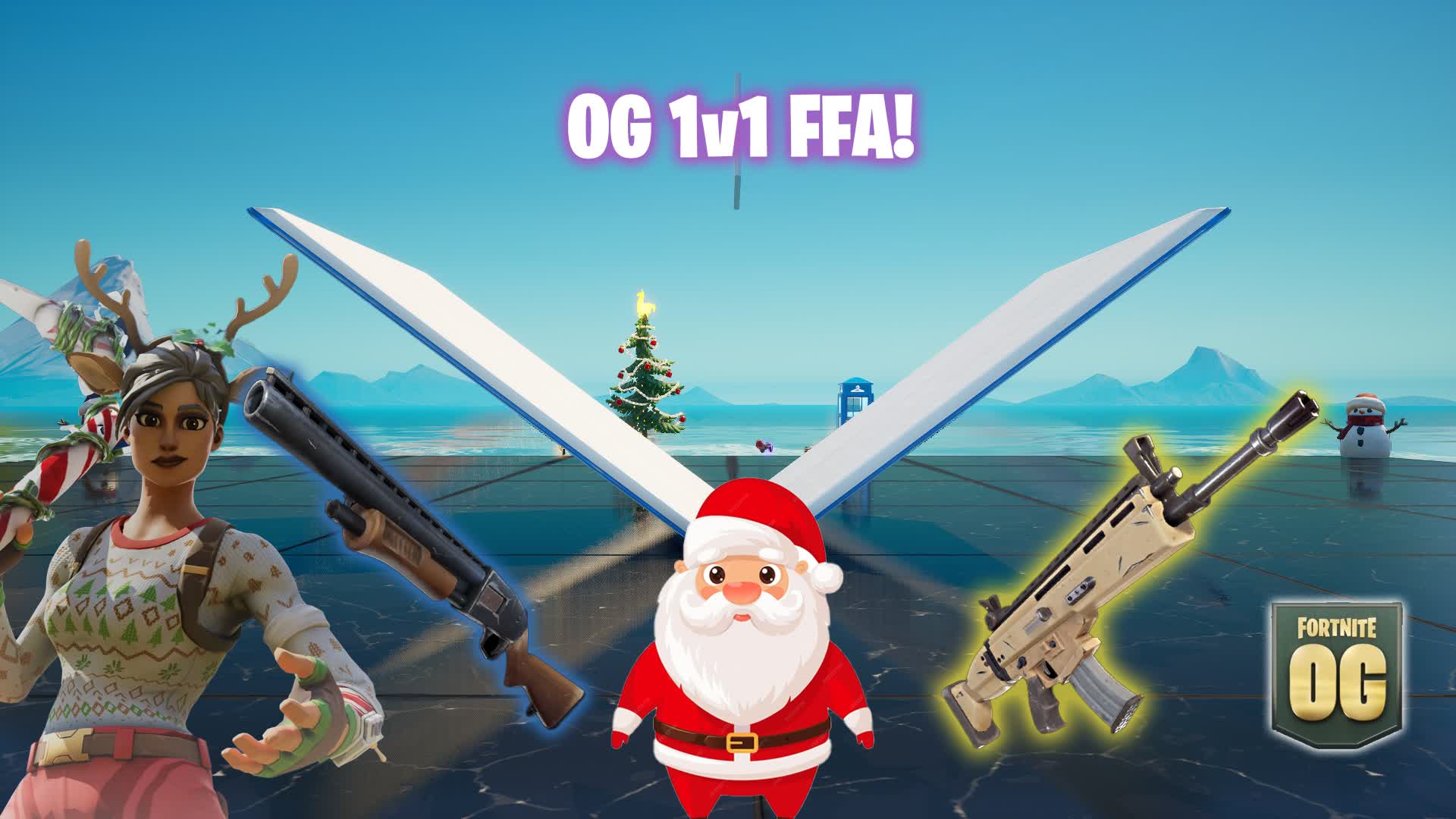 Santa 1v1 0 Delay! 4471-0593-9297 by roaringturtle - Fortnite Creative ...
