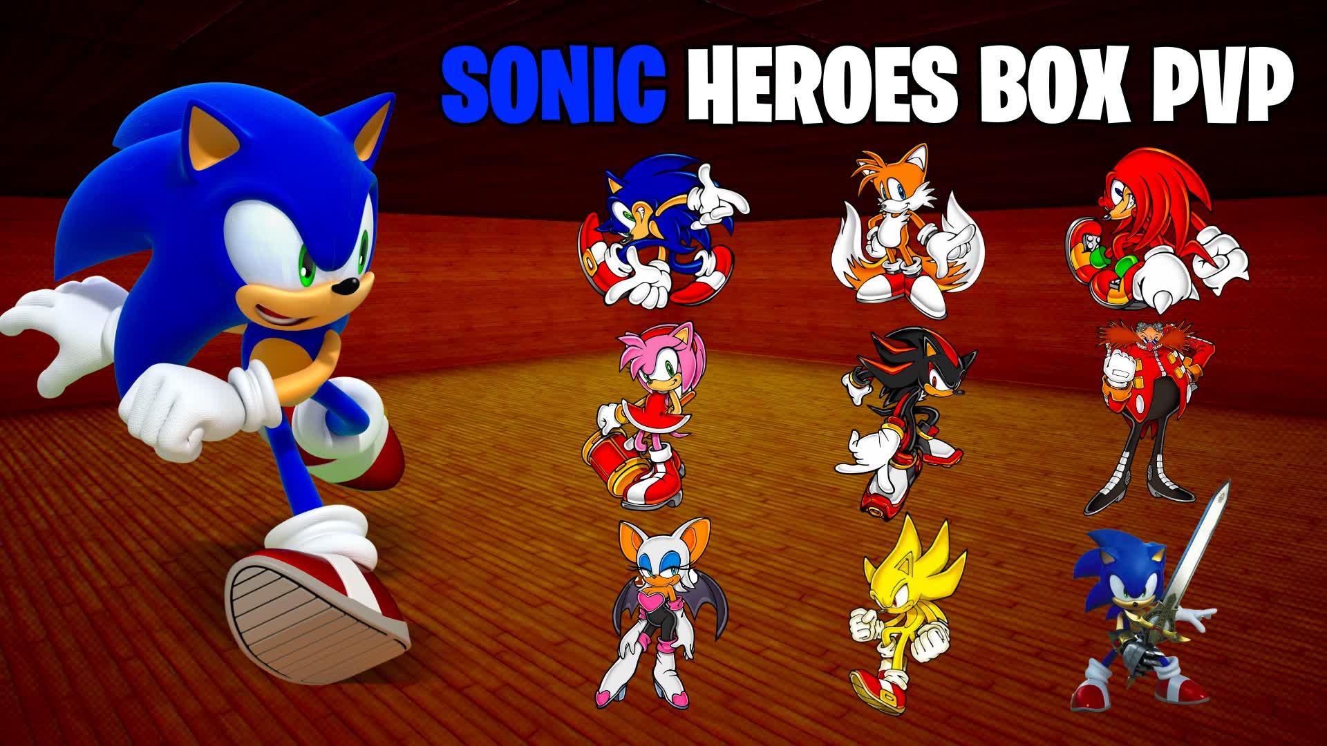 🦔 SONIC HEROES BOX PVP 📦 3091-1132-8164 by politefoot - Fortnite ...