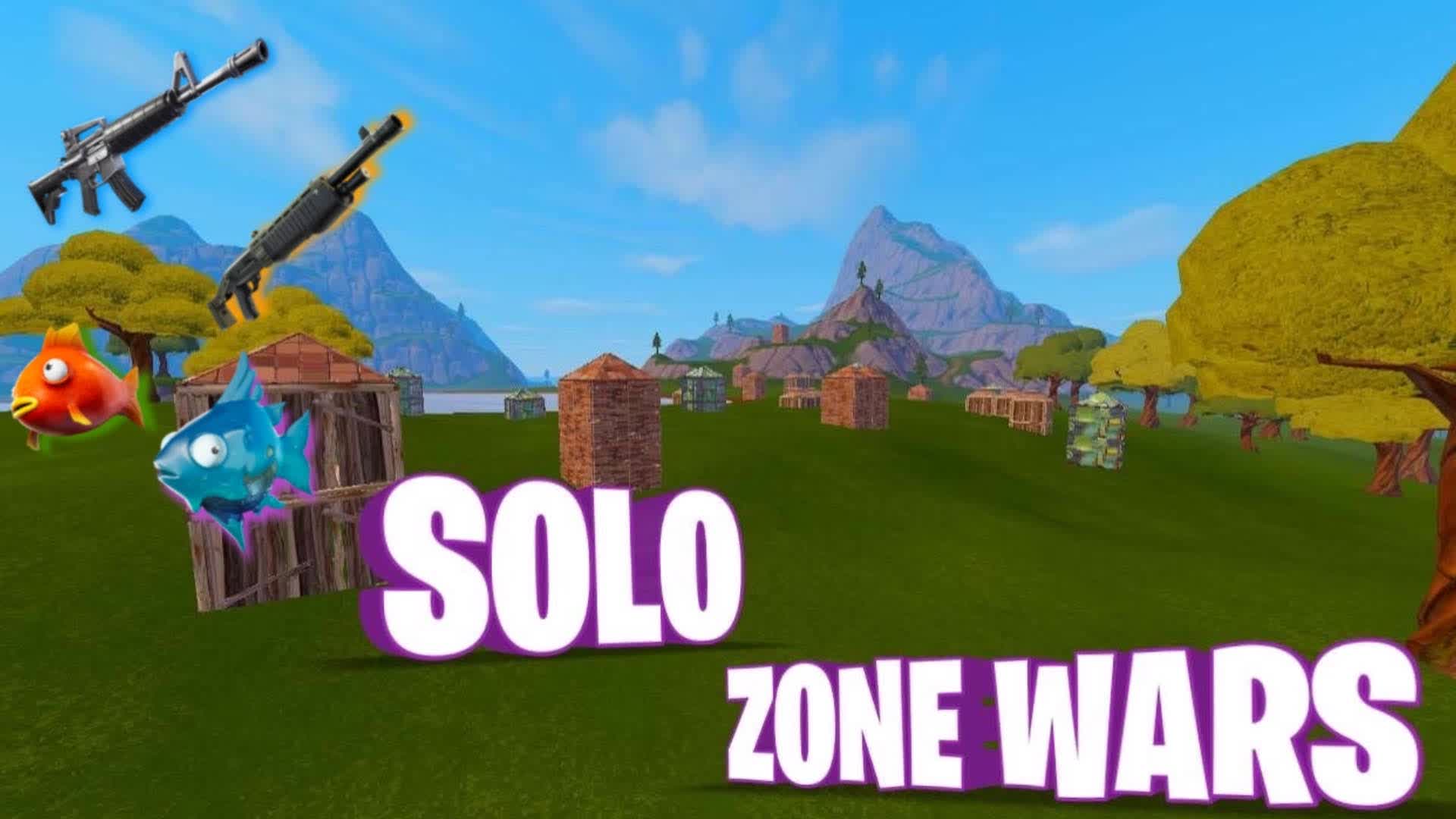 SOLO ZONE WARS (20 PLAYERS) 6057-3034-3813 by shockii - Fortnite