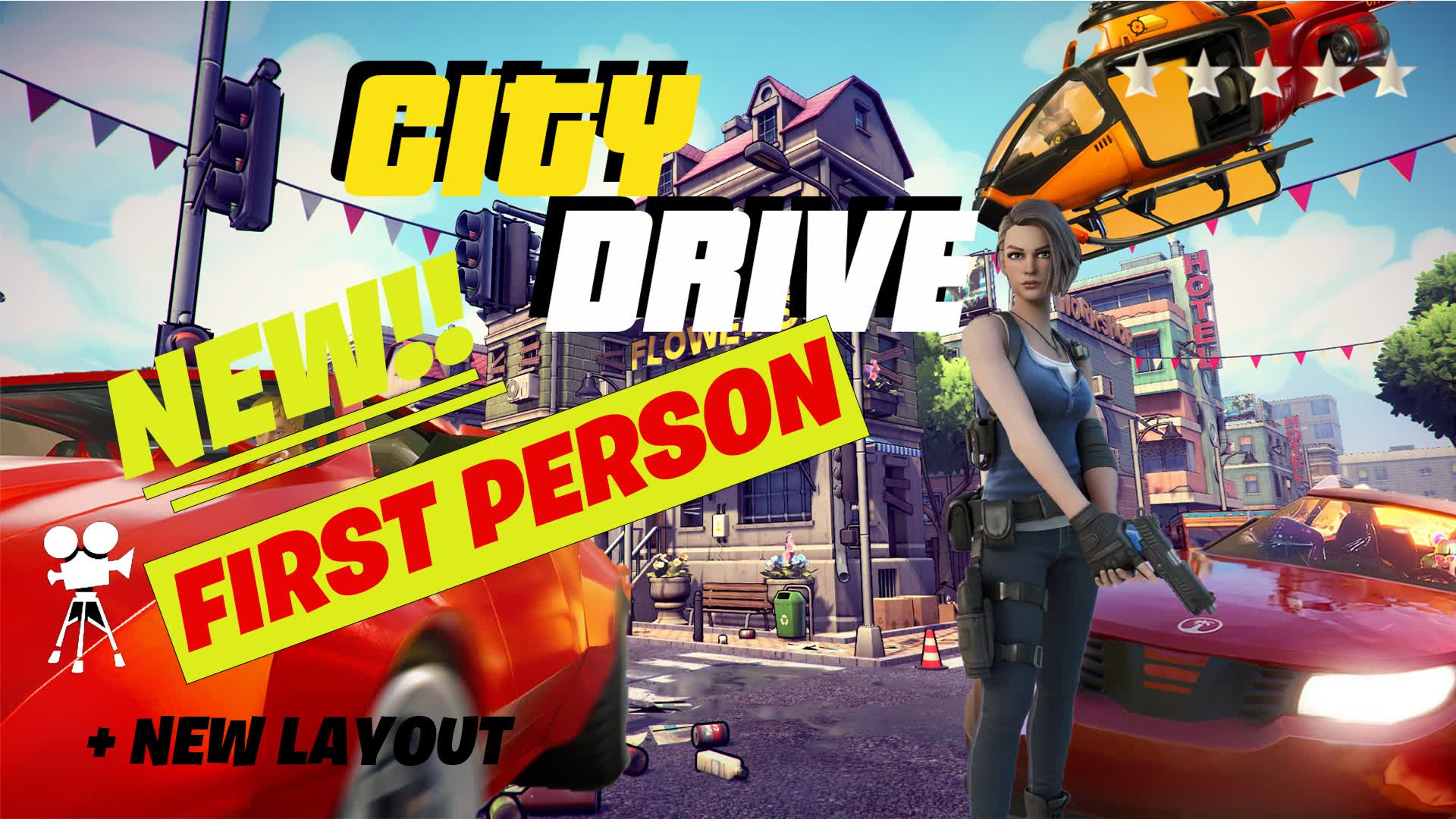 🌃FIRST PERSON CITY DRIVE FFA🌃 9985-5543-4963 by yqro - Fortnite ...