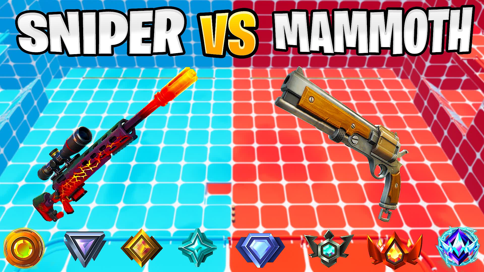 Red Vs Blue*Trickshot*Sniper vs Mammoth 9998-9150-1095 by minizoo ...