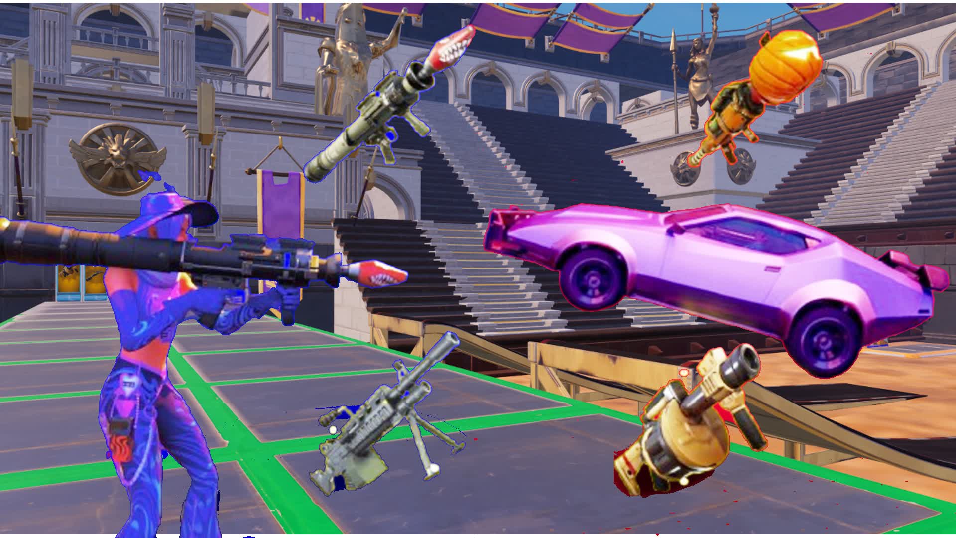 ROCKETS VS CARS FIRST PERSON 7649-3529-3967 by alvala - Fortnite ...