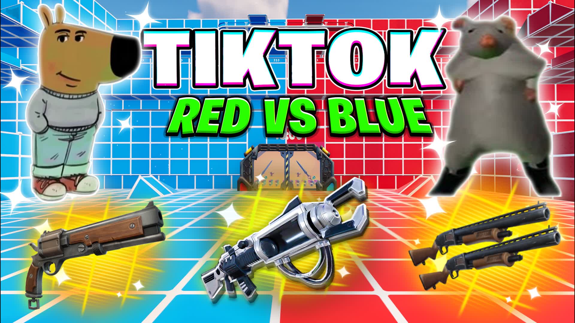 MEME RED VS BLUE🔴🔵 8579-7028-9691 by suvles123 - Fortnite Creative Map ...