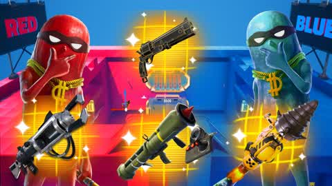 TITAN RED VS BLUE 🔴🔵 5272-7353-1288 من ابتكار slayor_og - Fortnite