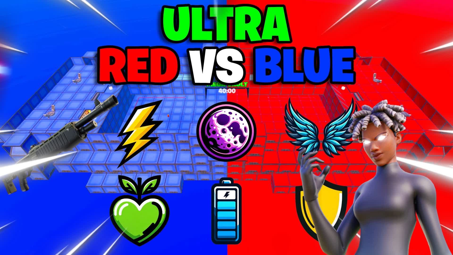 ULTRA Red🔴 Vs Blue🔵 0440-8769-0082 by retro23 - Fortnite Creative Map ...