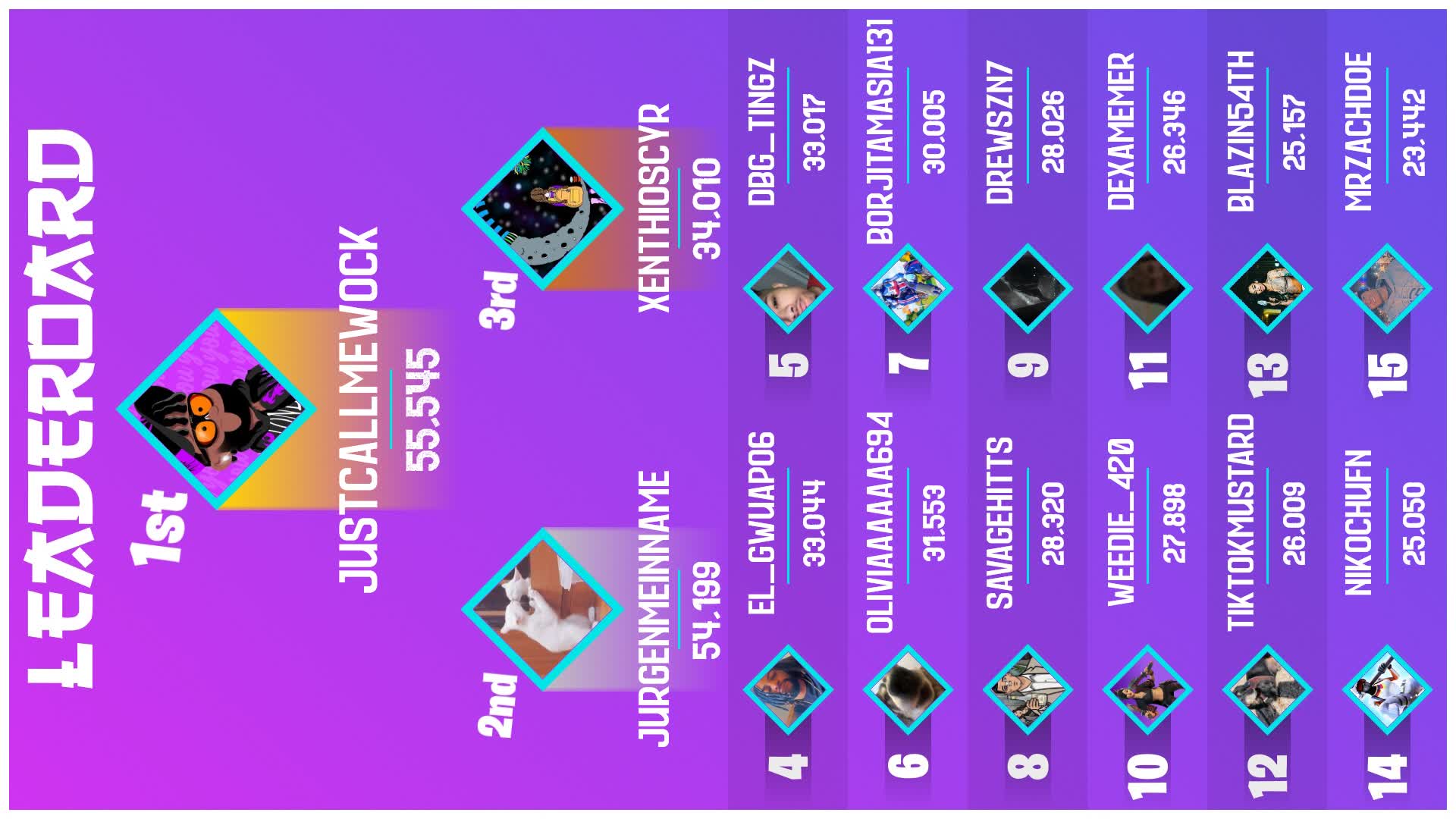 BoxFight Leaderboard ART 0982-7899-3721 by pandvil - Fortnite Creative ...