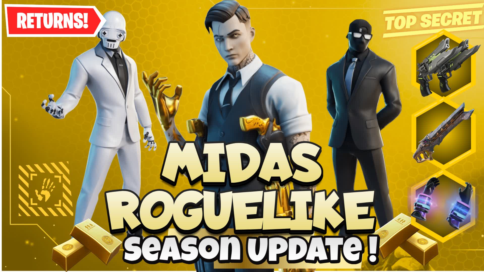 MIDAS [ROGUELIKE] 2339-6128-8902 by cezzari - Fortnite Creative Map Code - Fortnite.GG